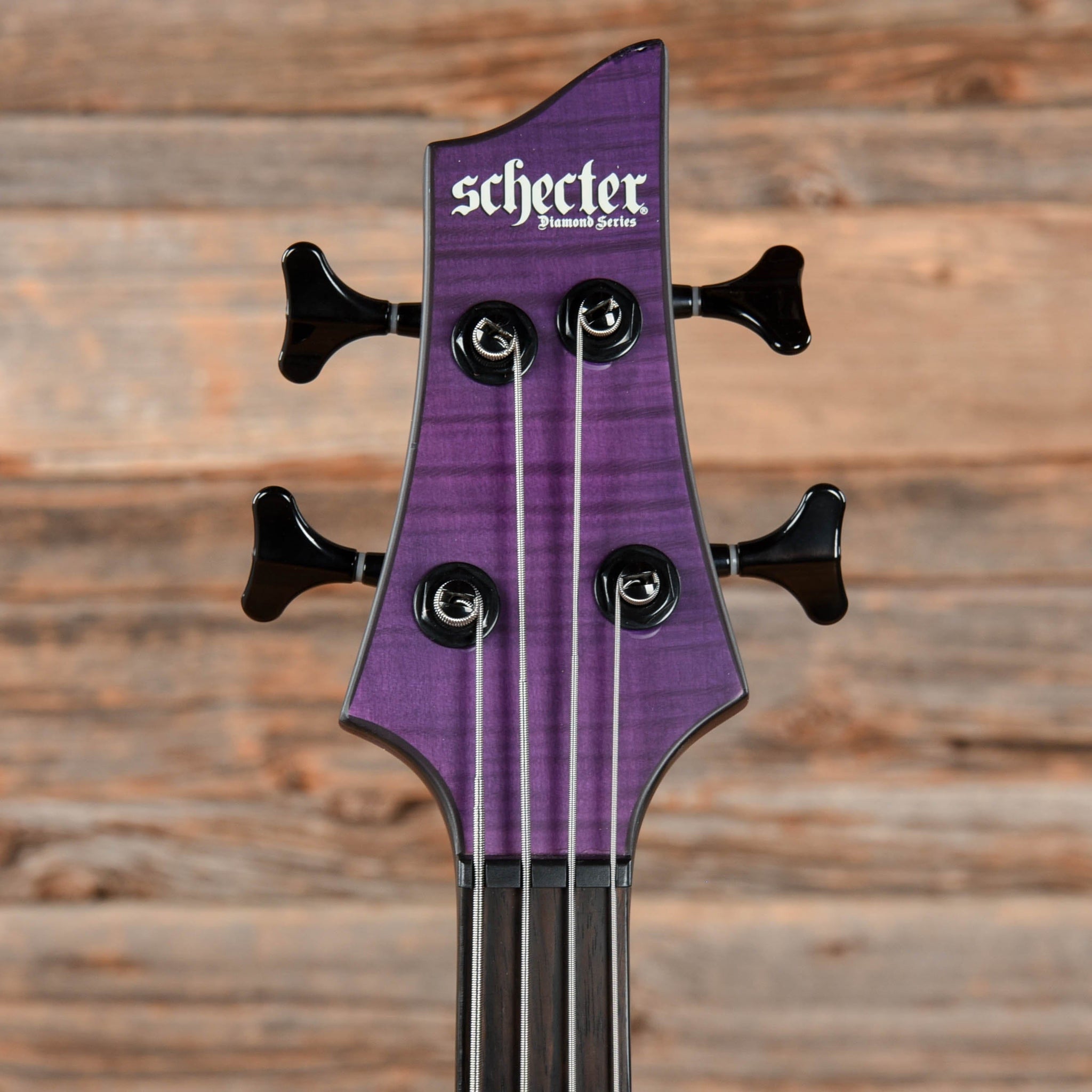 Schecter C-4 GT Transparent Purple Satin 2021 – Chicago Music Exchange