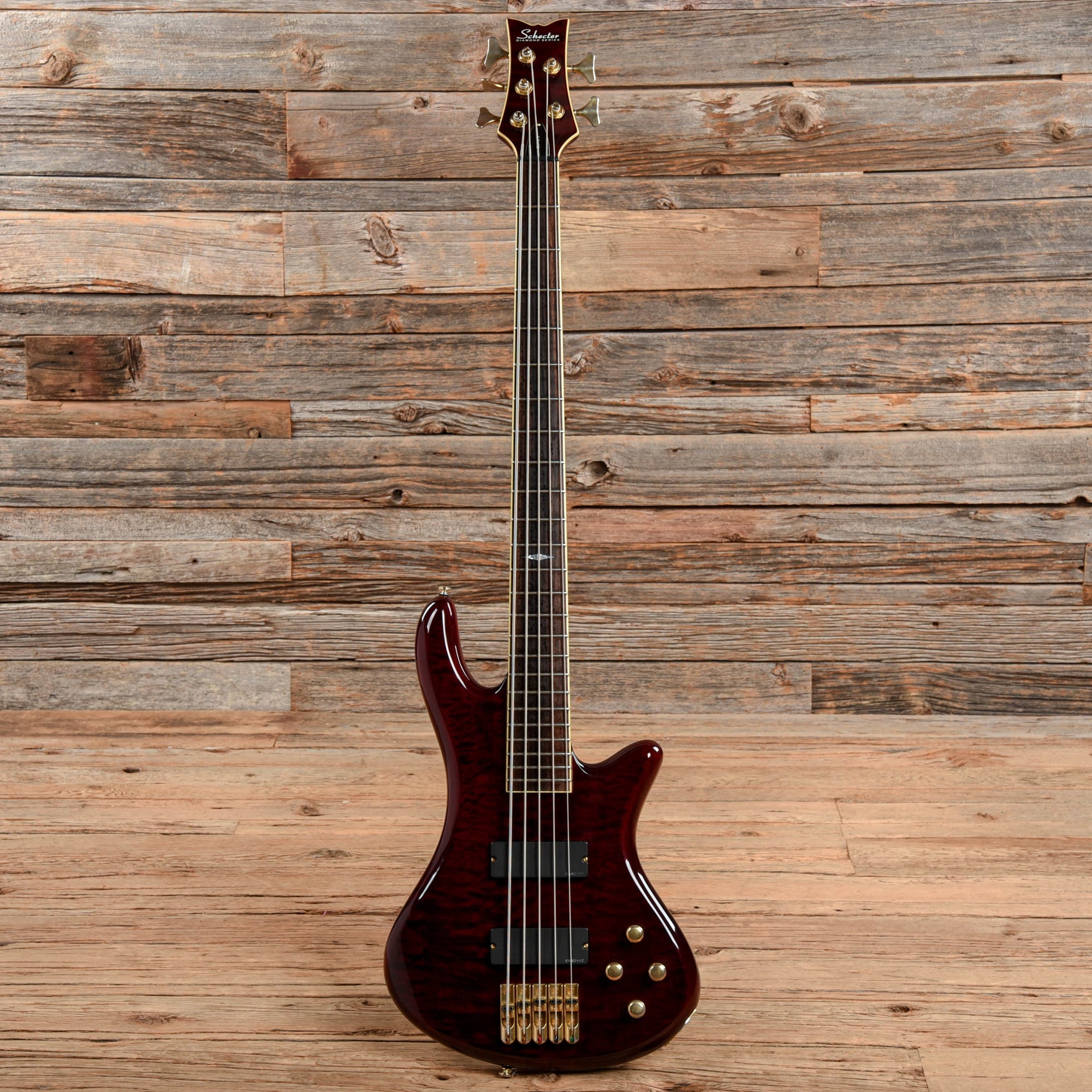 Schecter Diamond Series Elite 5 Black Cherry – Chicago Music Exchange