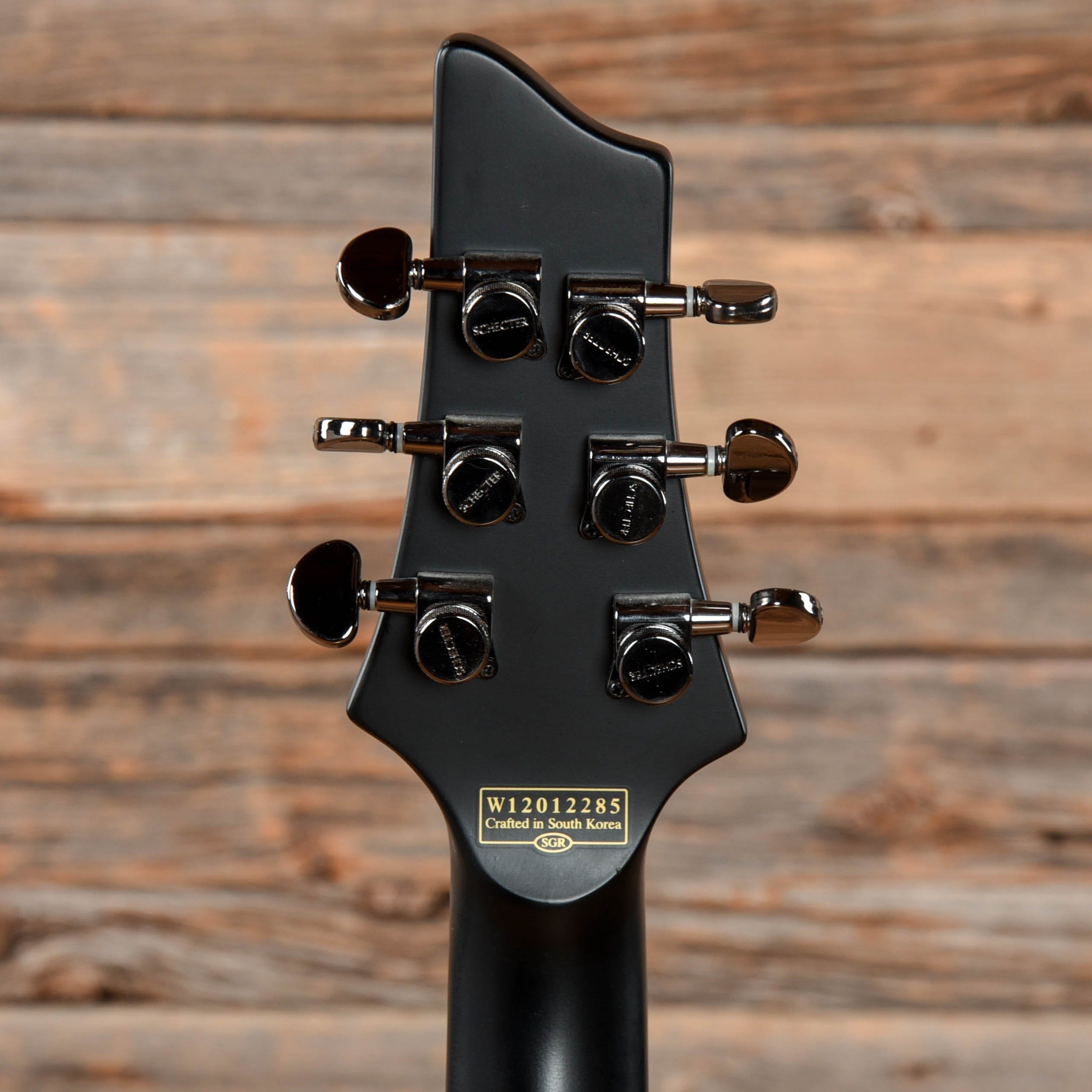 Schecter Blackjack SLS C-1 Passive Satin Black – Chicago Music Exchange