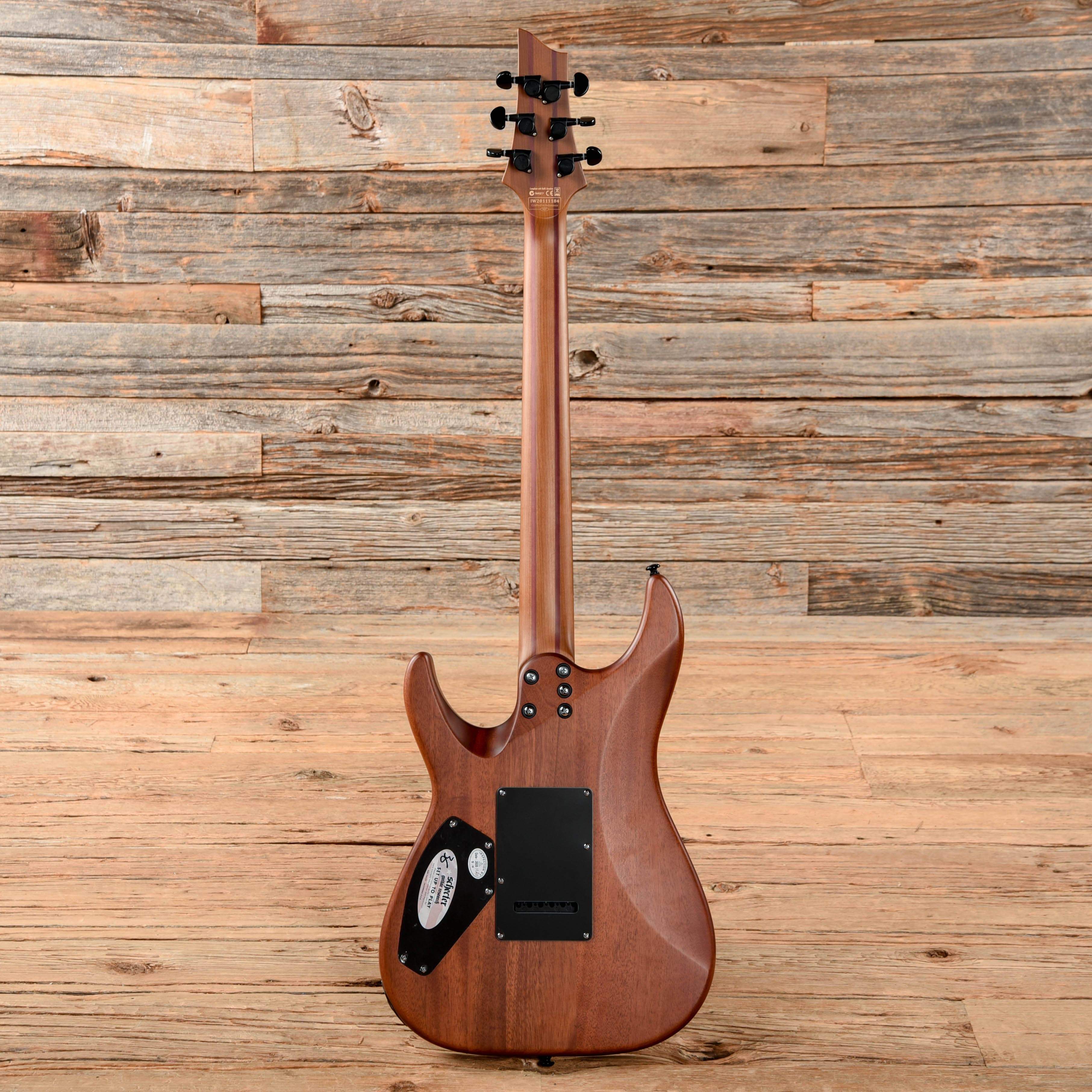 Schecter C-1 Exotic Ebony Top 2020 – Chicago Music Exchange