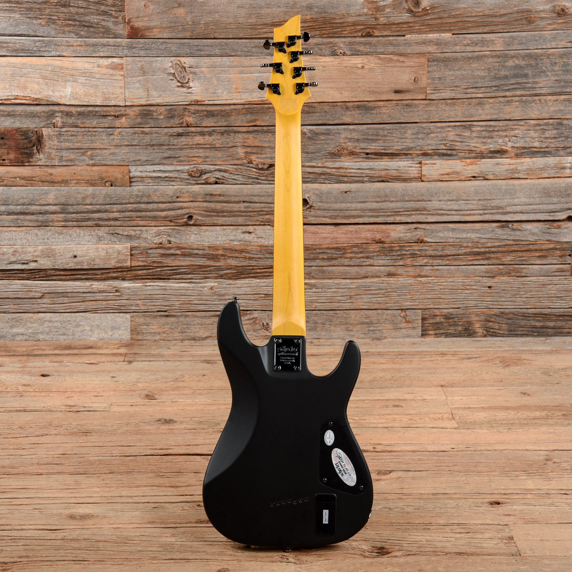 Schecter Demon-7 LH Satin Black 2020 – Chicago Music Exchange