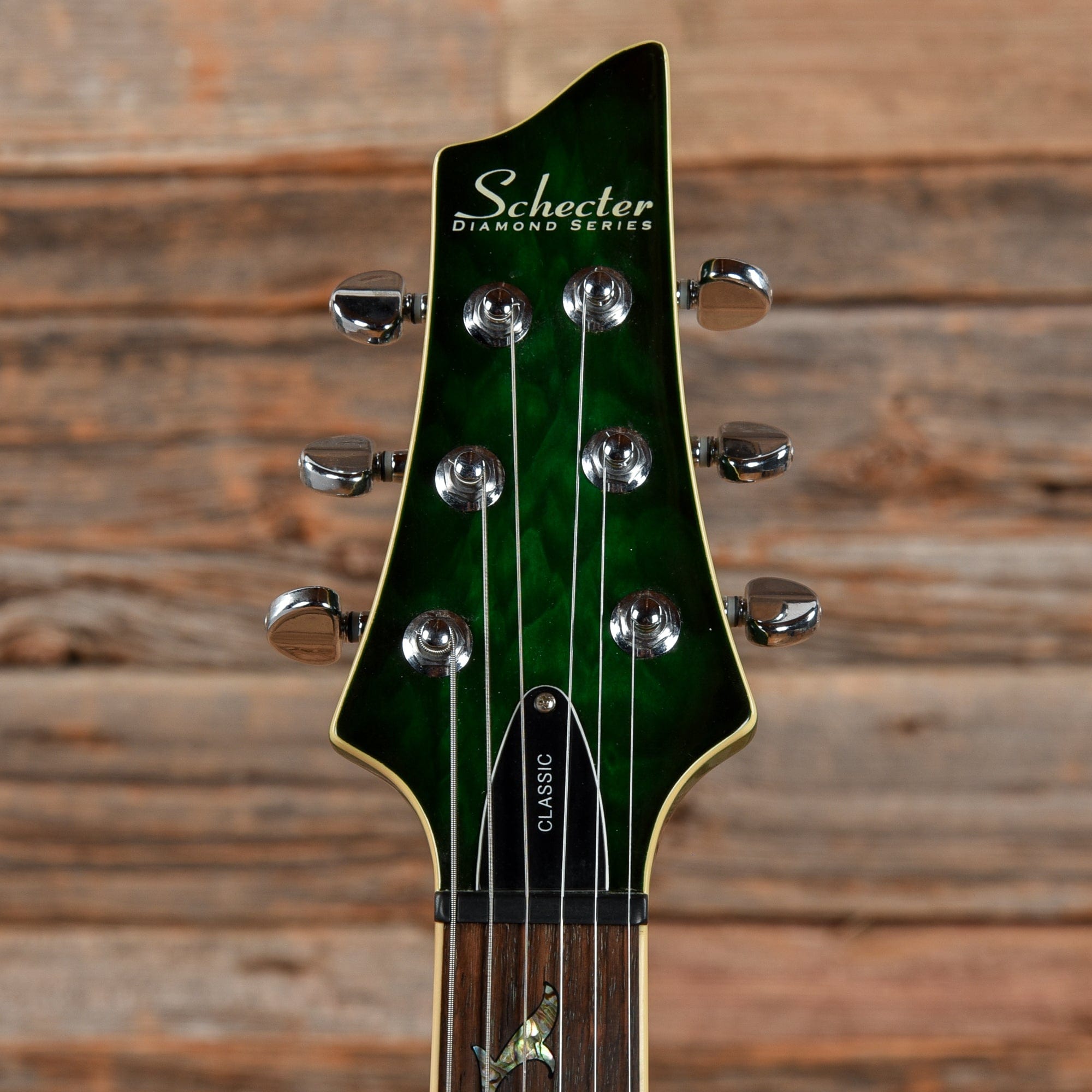 Schecter Diamond Series C-1 Classic Green Burst – Chicago Music Exchange