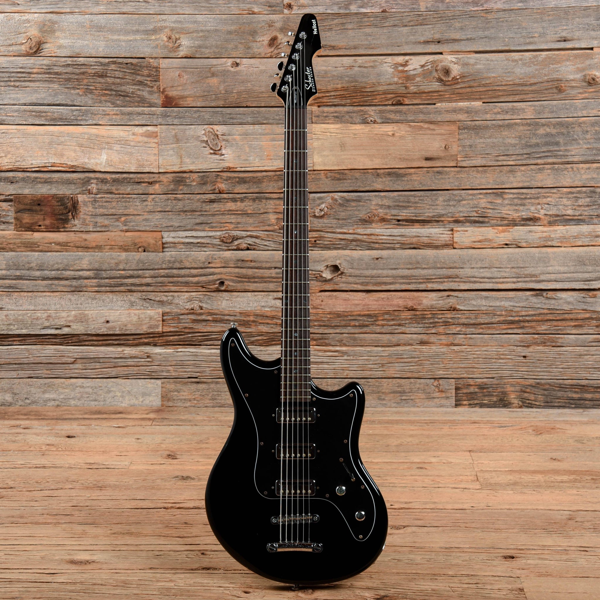 Schecter Hellcat-VI Black – Chicago Music Exchange