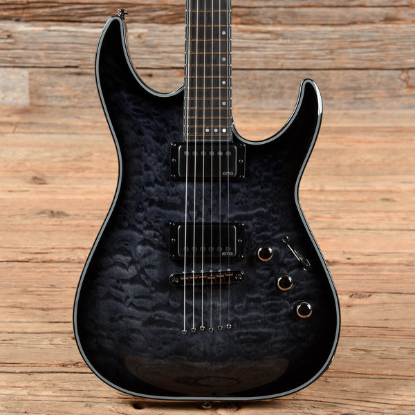 Schecter Hellraiser Hybrid C-1 Transparent Black 2022 – Chicago Music ...
