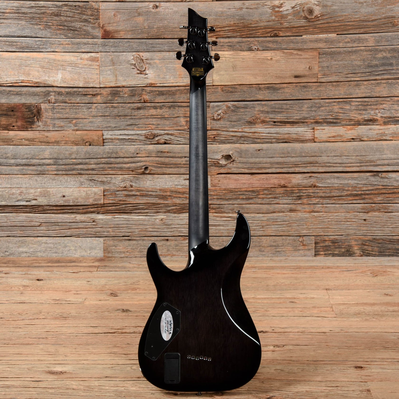 Schecter Hellraiser Hybrid C-1 Transparent Black 2022 – Chicago Music ...