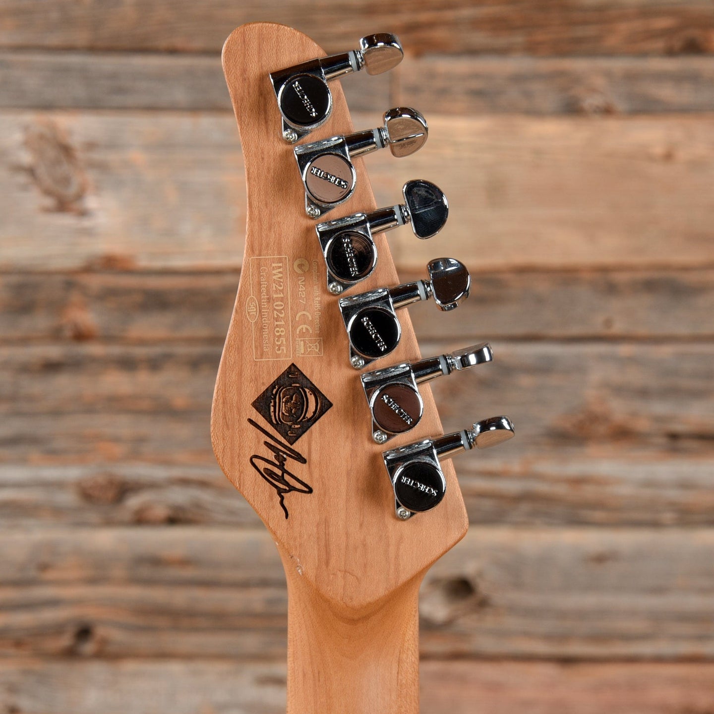 Schecter Nick Johnston Traditional SSS Black – Chicago Music Exchange