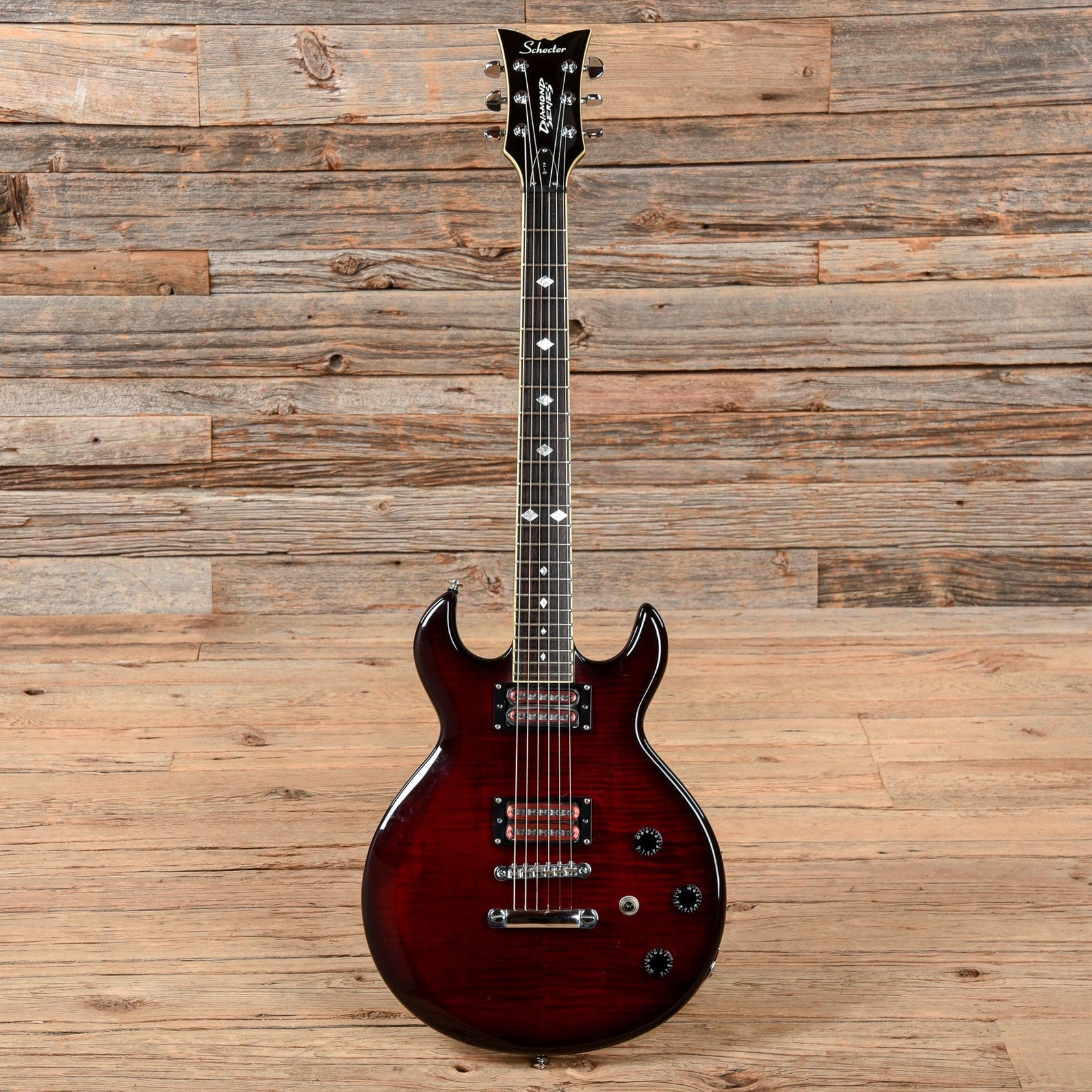 Schecter S-1 Transparent Red – Chicago Music Exchange