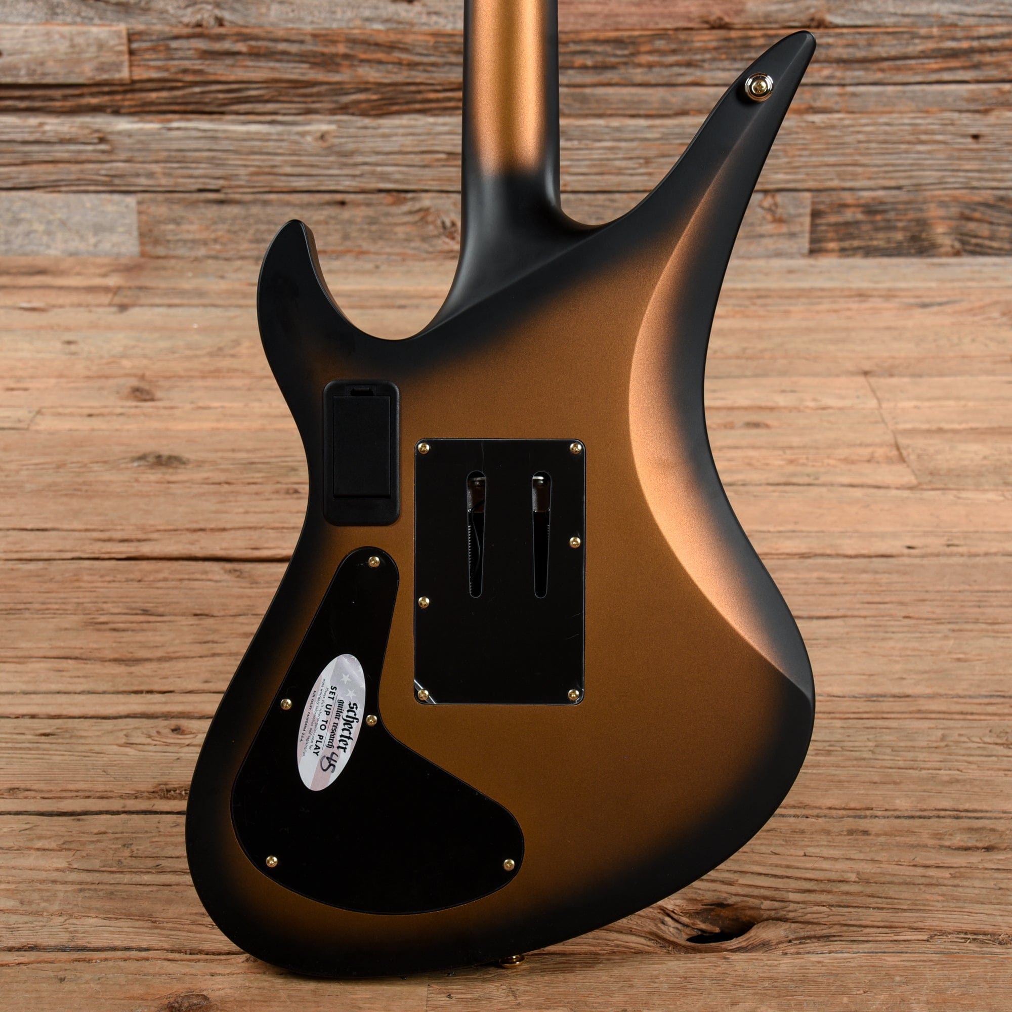 Schecter Synyster Gates Custom-S Satin Gold Burst 2016 – Chicago Music ...