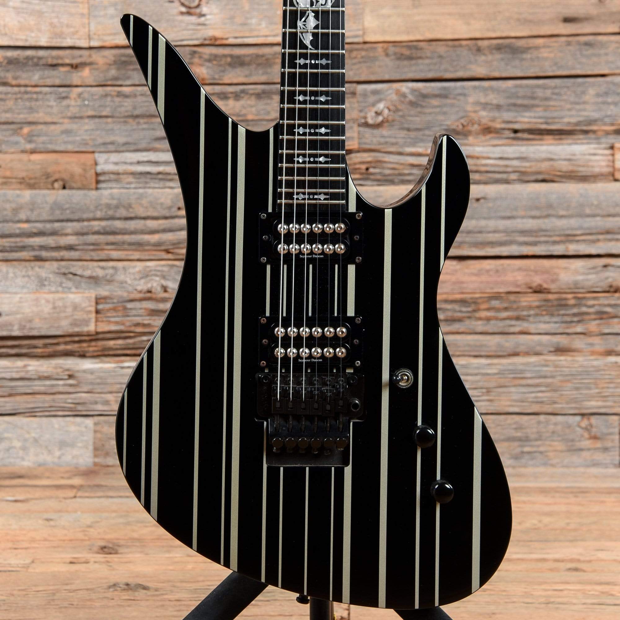 Schecter Synyster Gates Signature Synyster Custom Gloss Black w/Silver ...