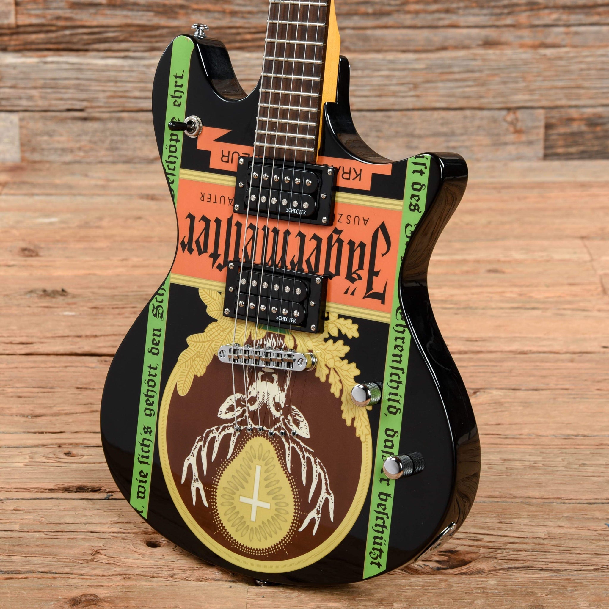 Schecter Tempest Jagermeister Black 2013 – Chicago Music Exchange