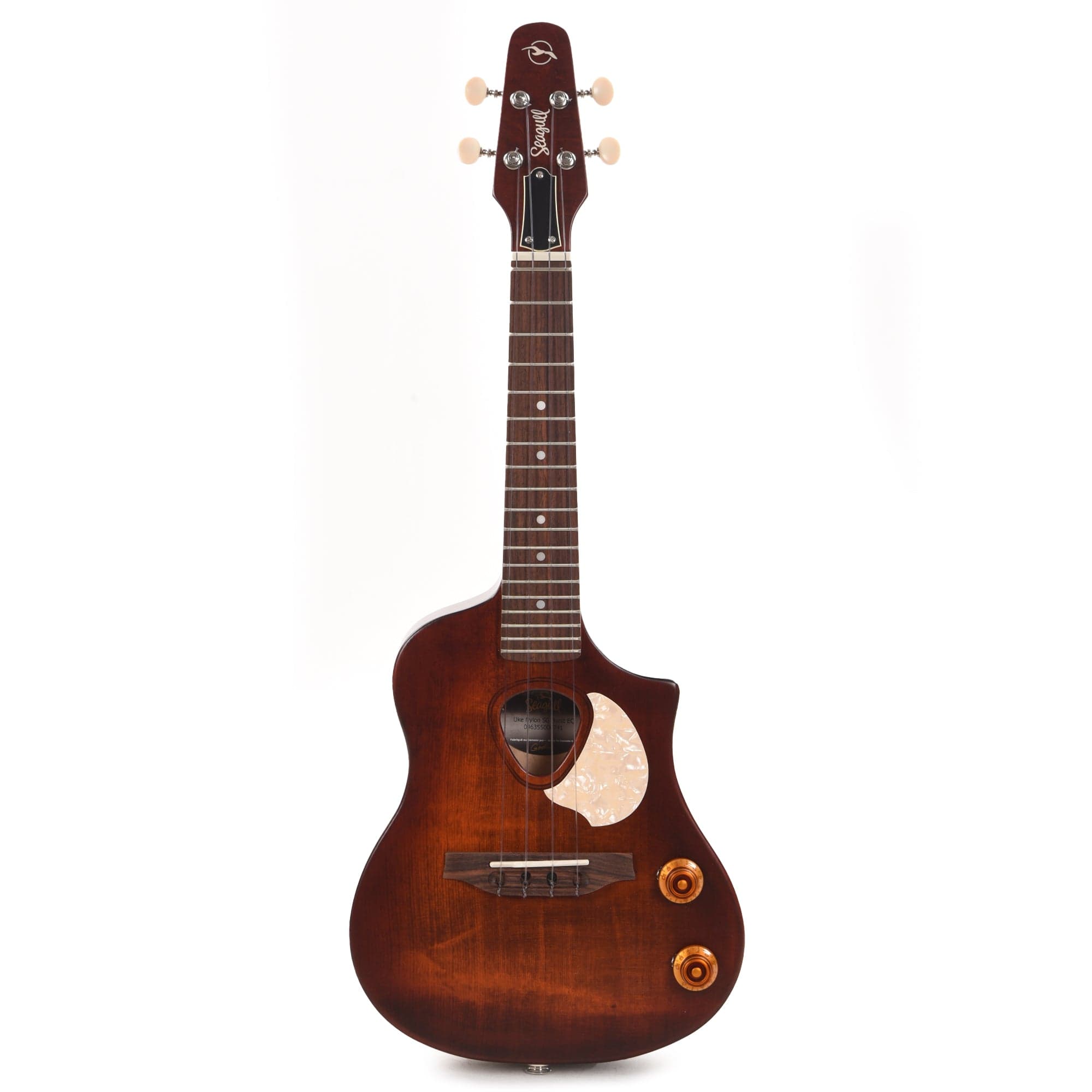 Seagull Uke Nylon SG Burst EQ – Chicago Music Exchange