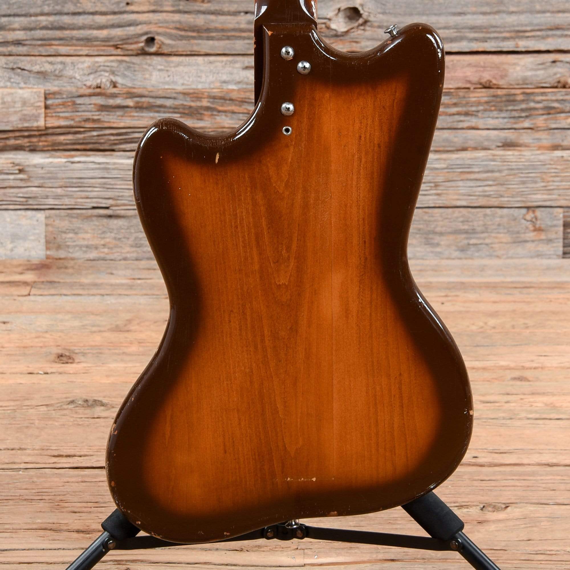 Silvertone 1442 Bass Brown Burst 1960s – Chicago Music Exchange