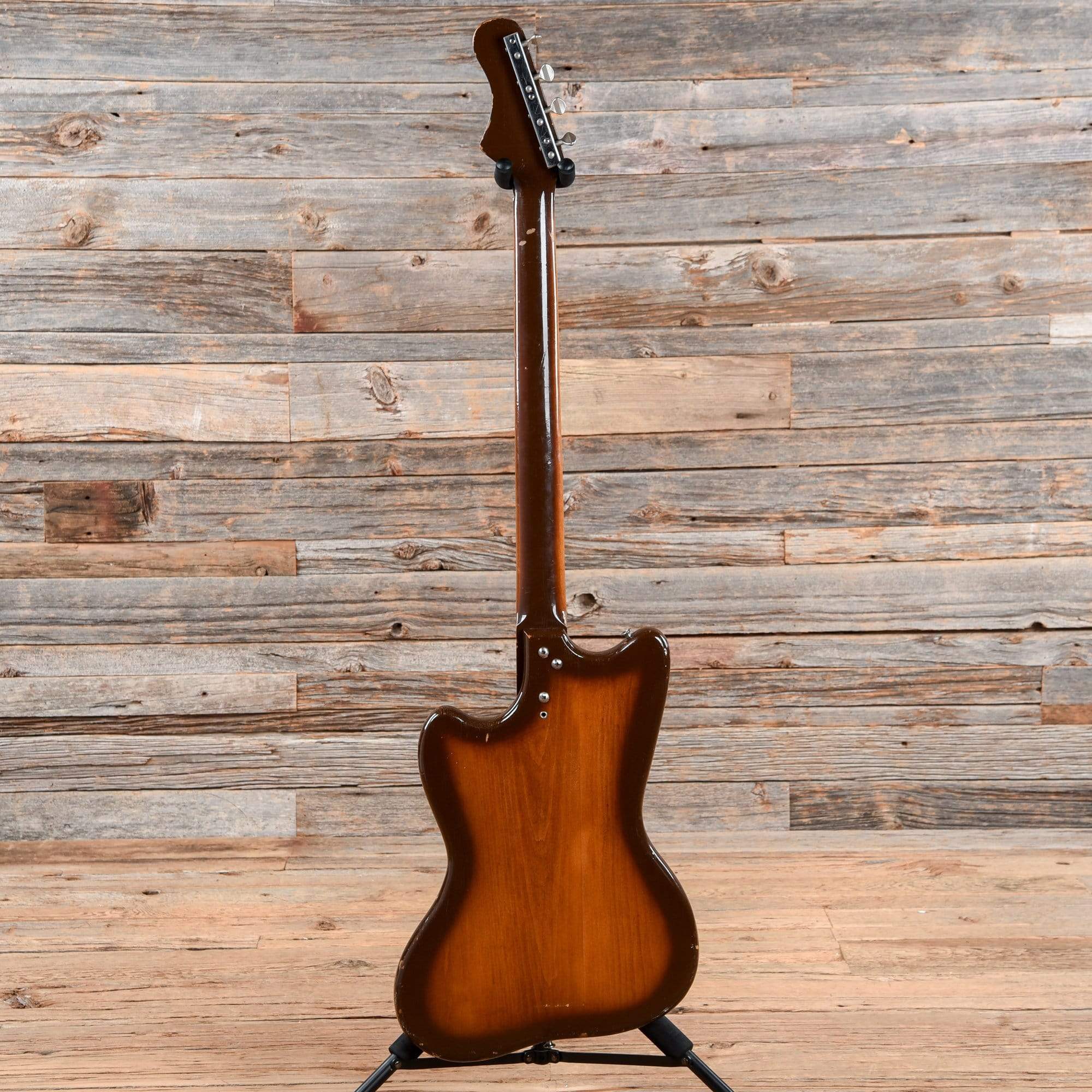 Silvertone 1442 Bass Brown Burst 1960s – Chicago Music Exchange