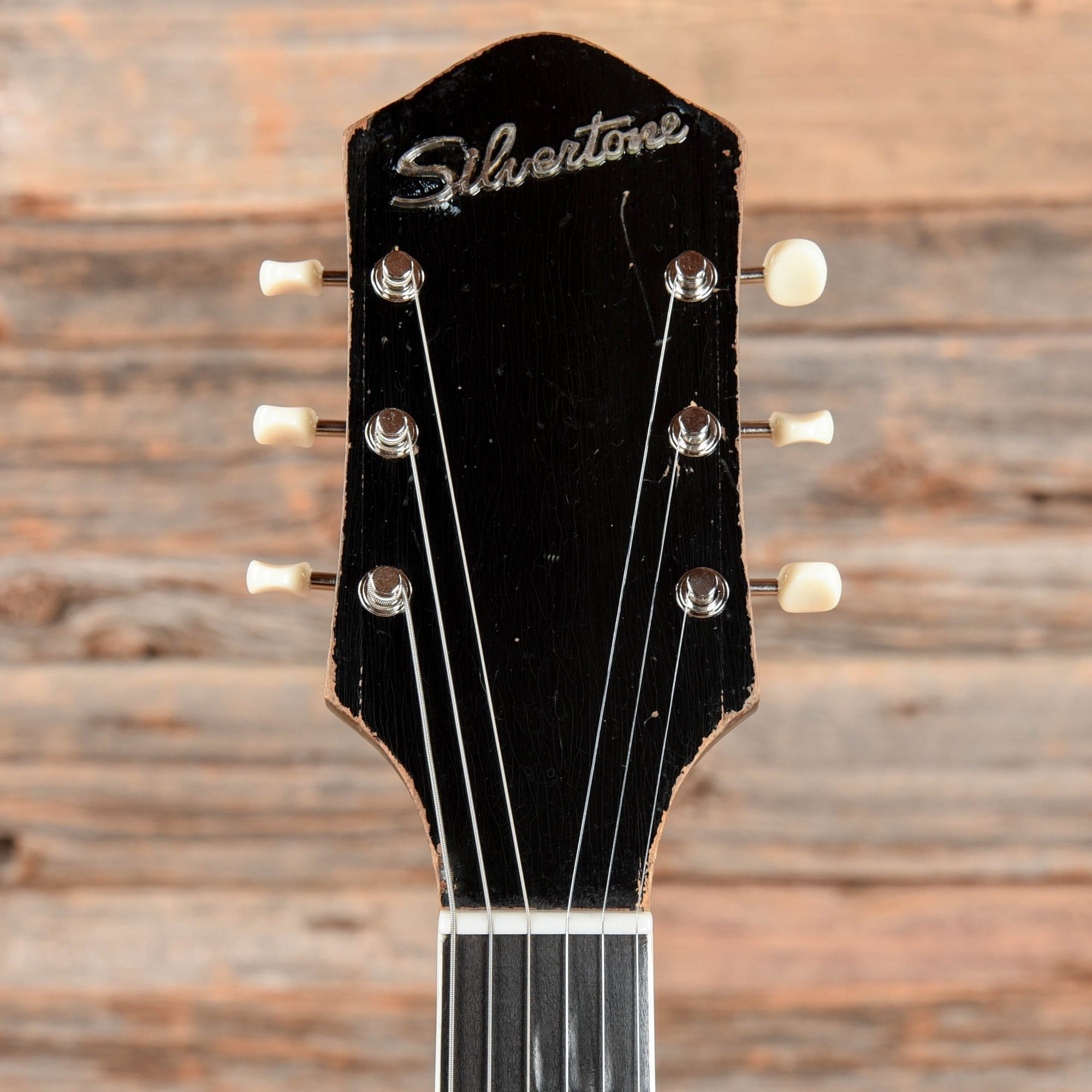 Silvertone Espanada Black 1960s – Chicago Music Exchange