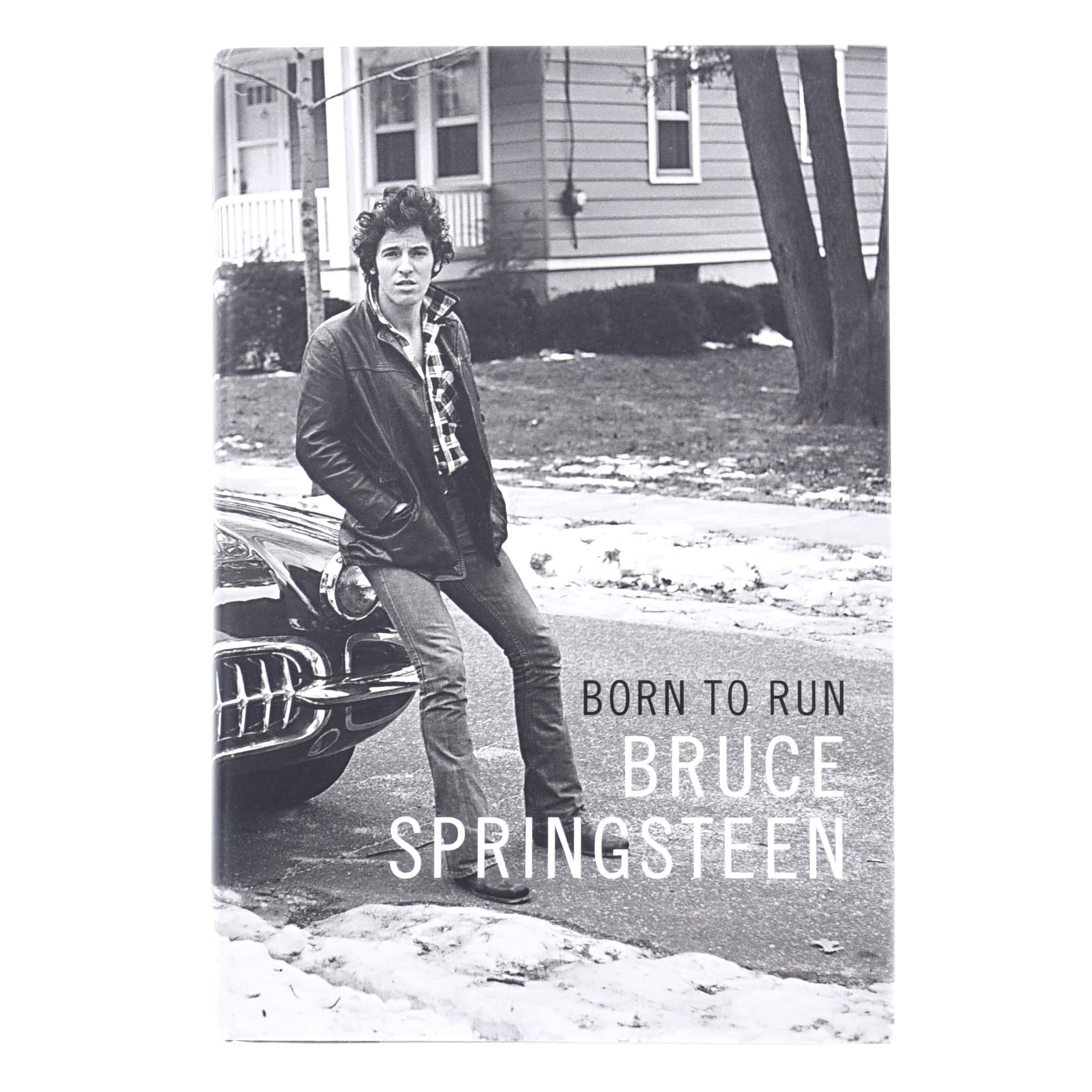 Born to Run Hardcover Book by Bruce Springsteen – Chicago Music Exchange