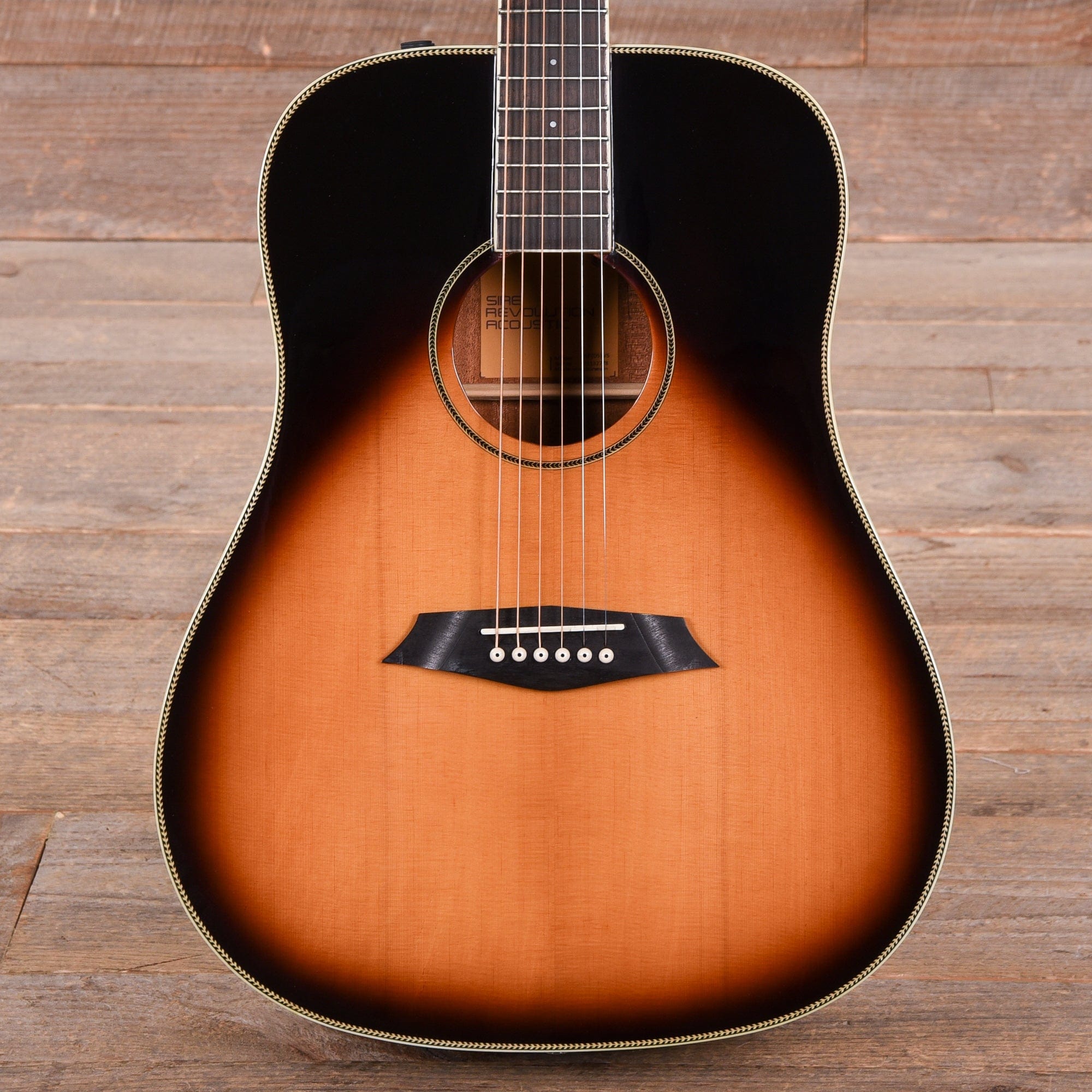 Sire Larry Carlton A3-D Dreadnought Spruce/Mahogany Vintage Sunburst ...