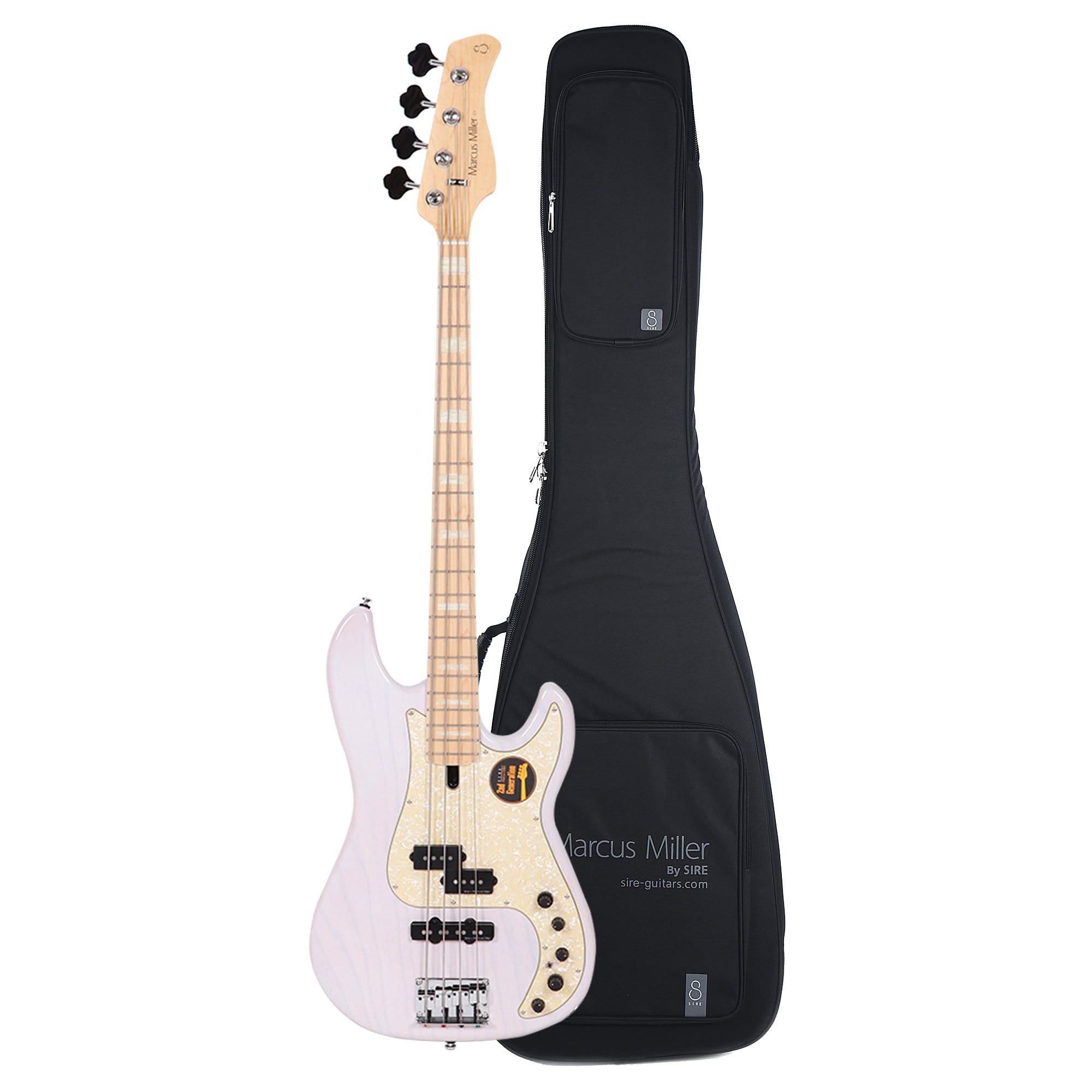 Sire Marcus Miller P7 Swamp Ash 4-String White Blonde (2nd Gen) and Si ...