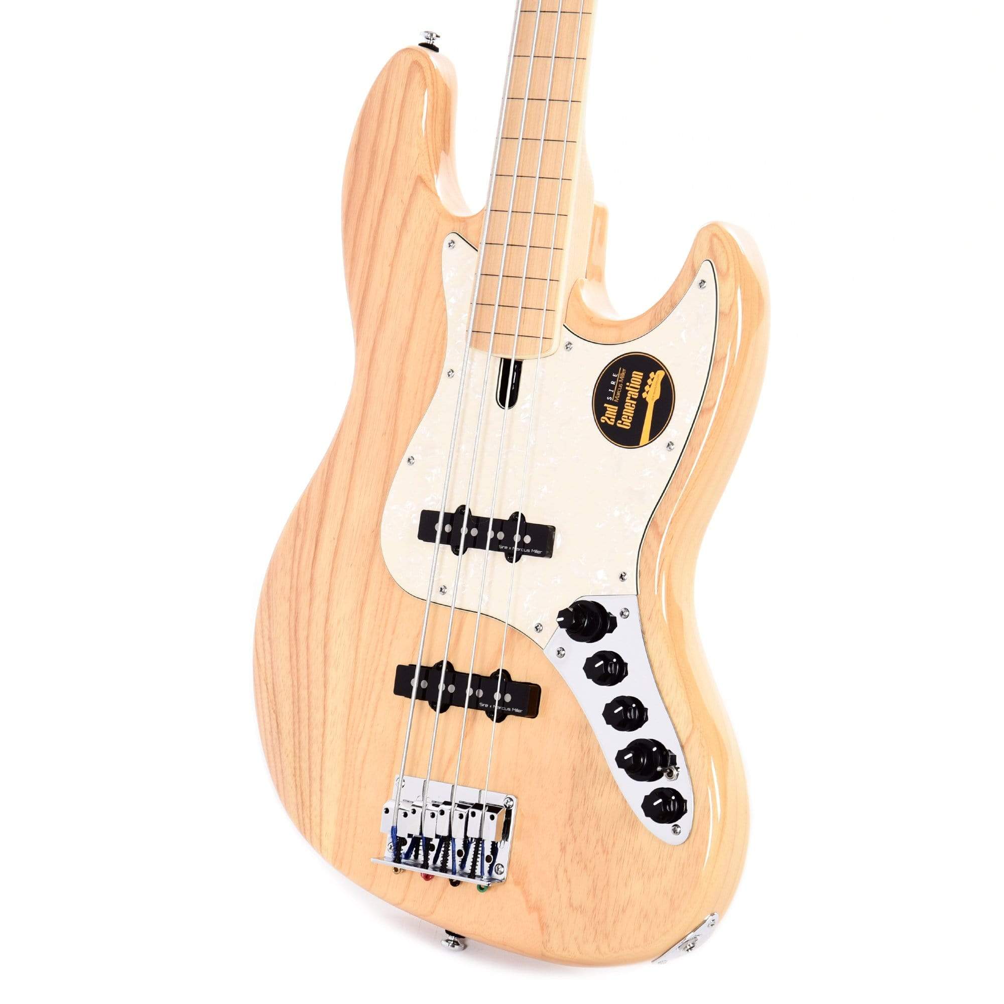 Sire Marcus Miller V7 Swamp Ash 4-String Fretless Natural (2nd Gen) – Chicago Music Exchange