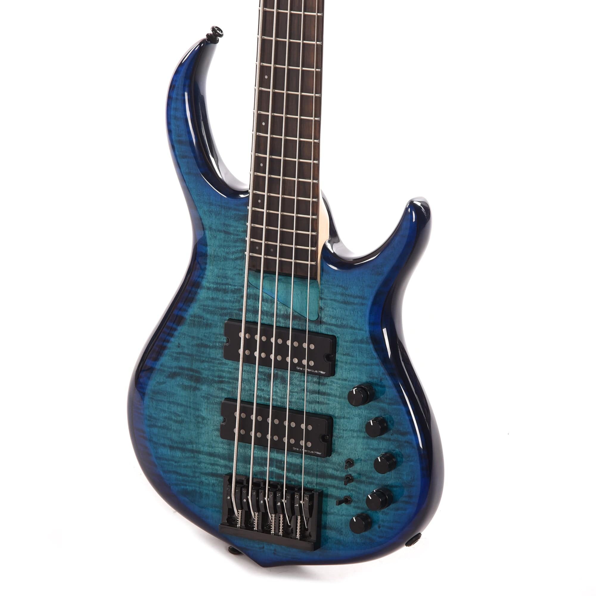 Sire Marcus Miller M7 Alder/Maple 5-String Transparent Blue (2nd Gen ...