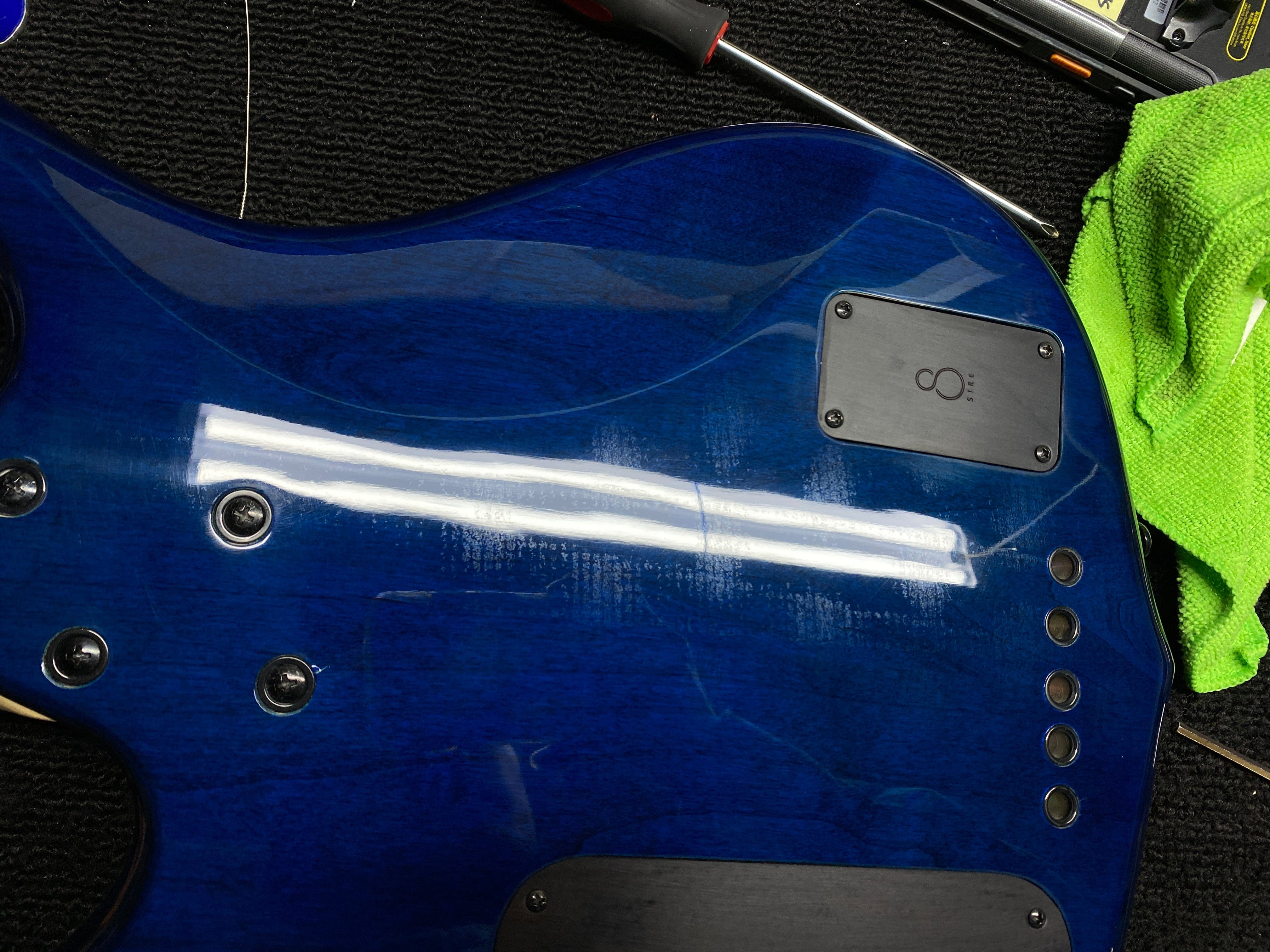 Sire Marcus Miller M7 Alder/Maple 5-String Transparent Blue (2nd Gen ...