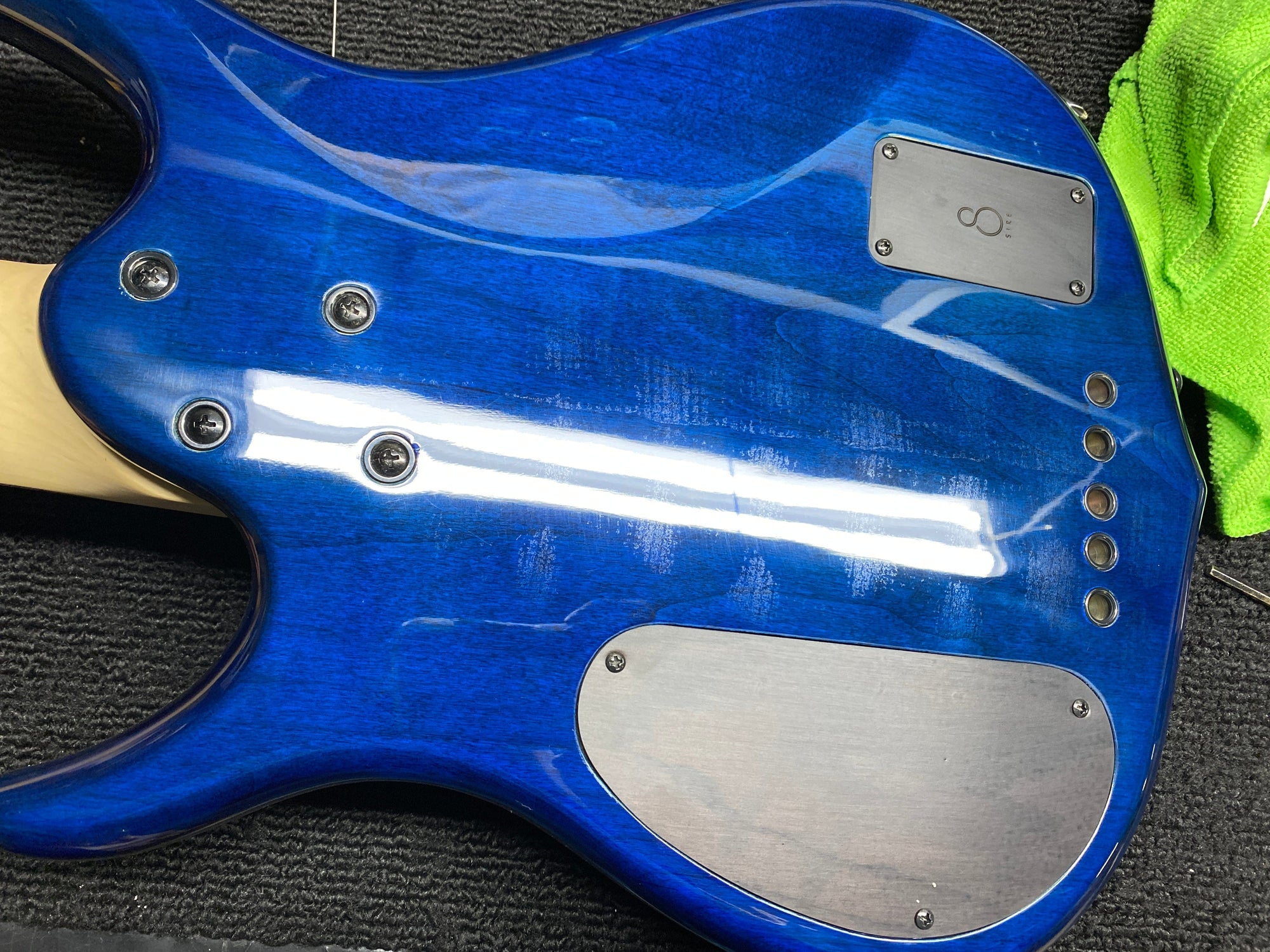 Sire Marcus Miller M7 Alder/Maple 5-String Transparent Blue (2nd Gen ...