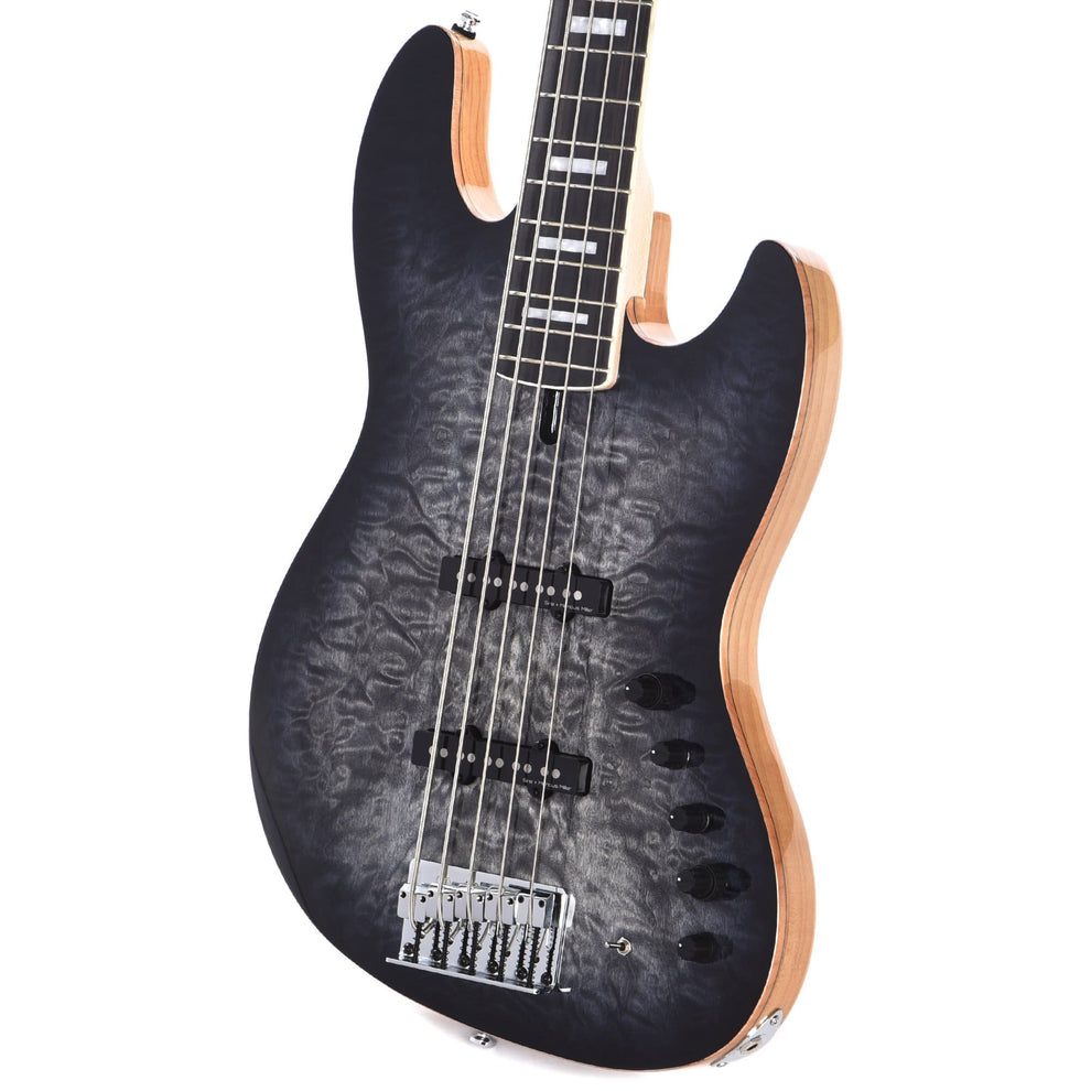 Sire Marcus Miller V9 Swamp Ash/Quilted Maple 5-String Transparent Bla ...