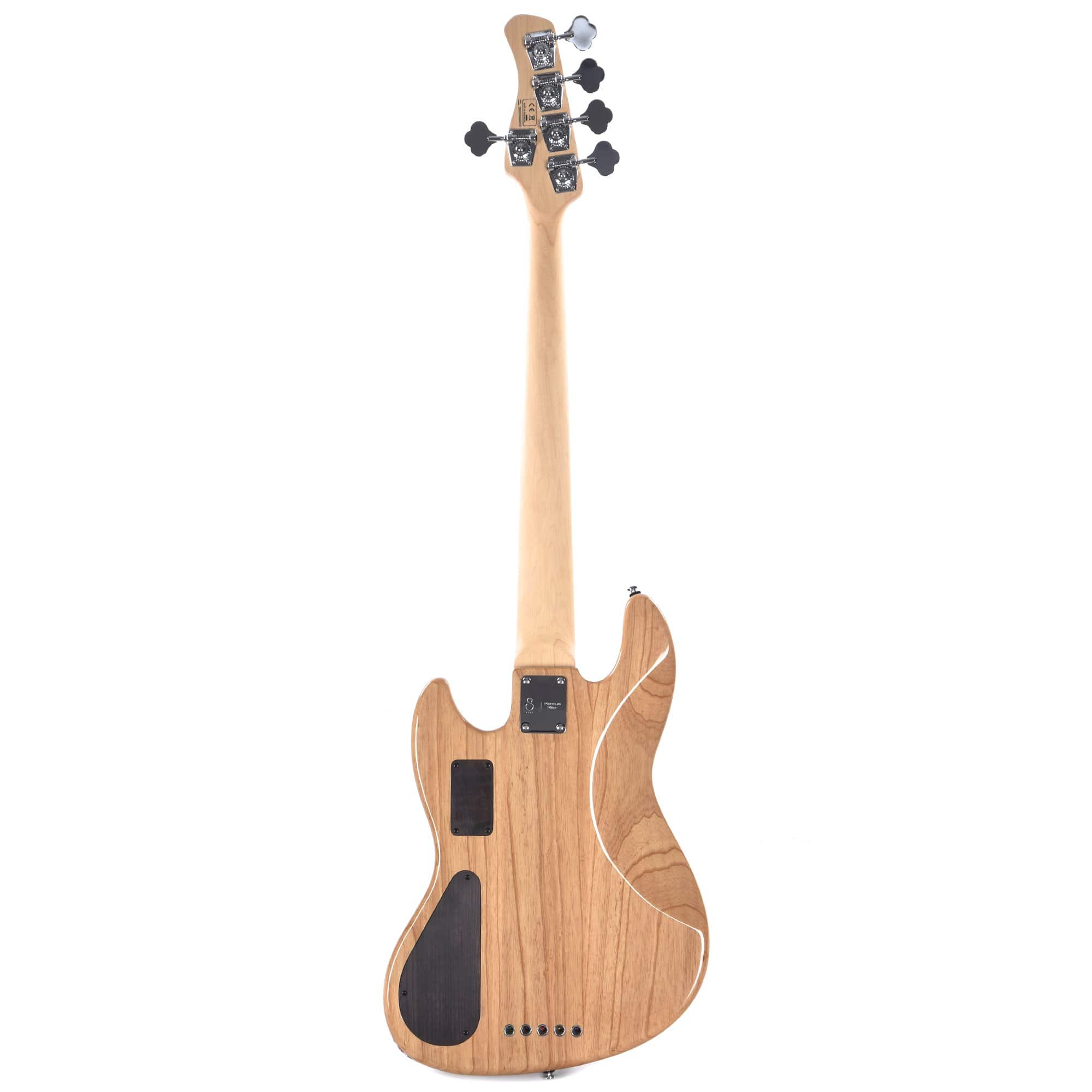 Sire Marcus Miller V9 Swamp Ash/Quilted Maple 5-String Transparent Bla ...