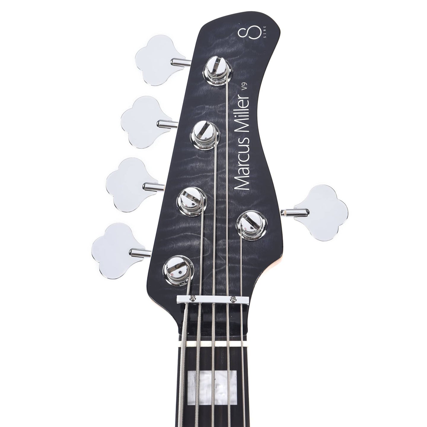 Sire Marcus Miller V9 Swamp Ash/Quilted Maple 5-String Transparent Bla ...