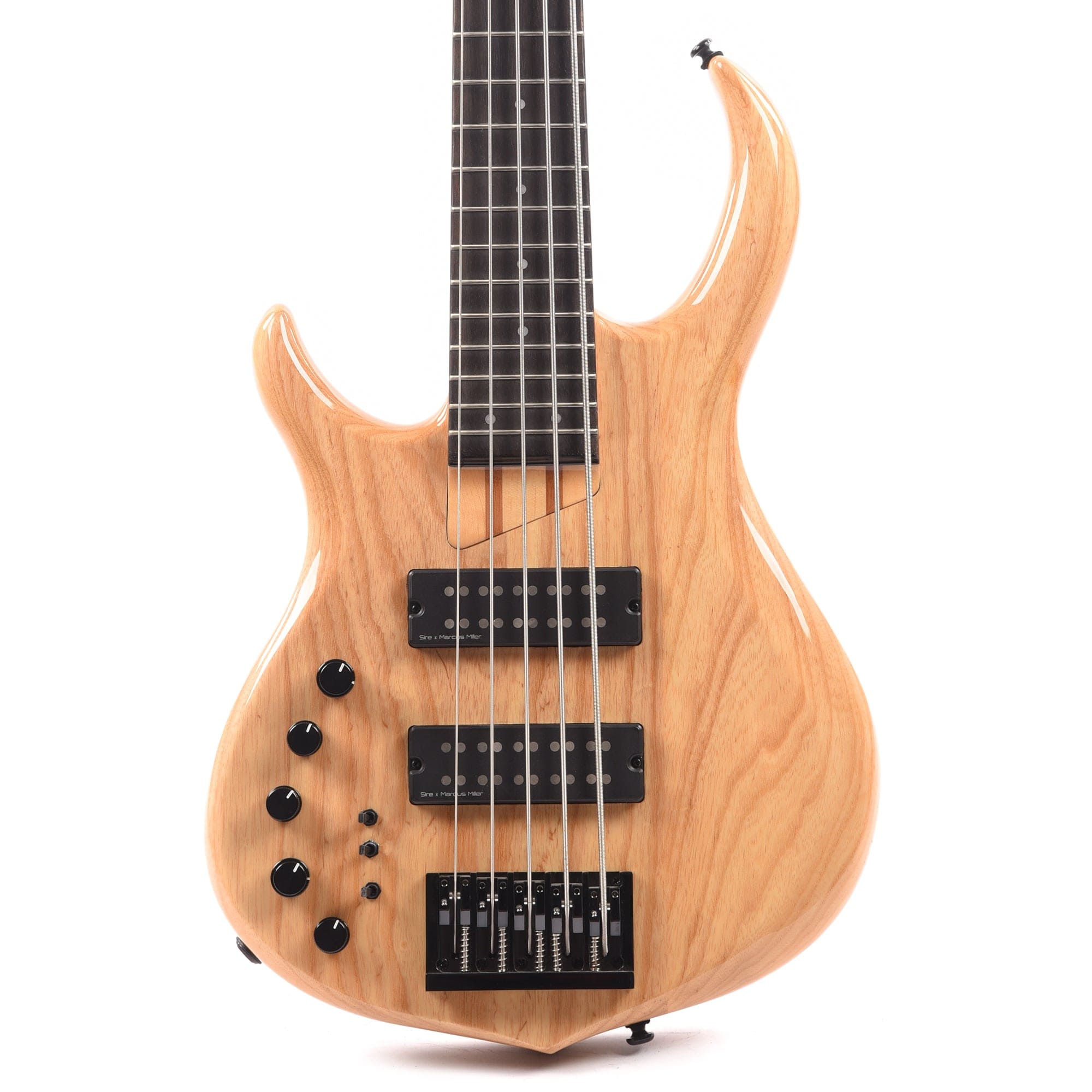 Sire Marcus Miller M5 Swamp Ash 5-String LEFTY Natural Satin (2nd Gen ...