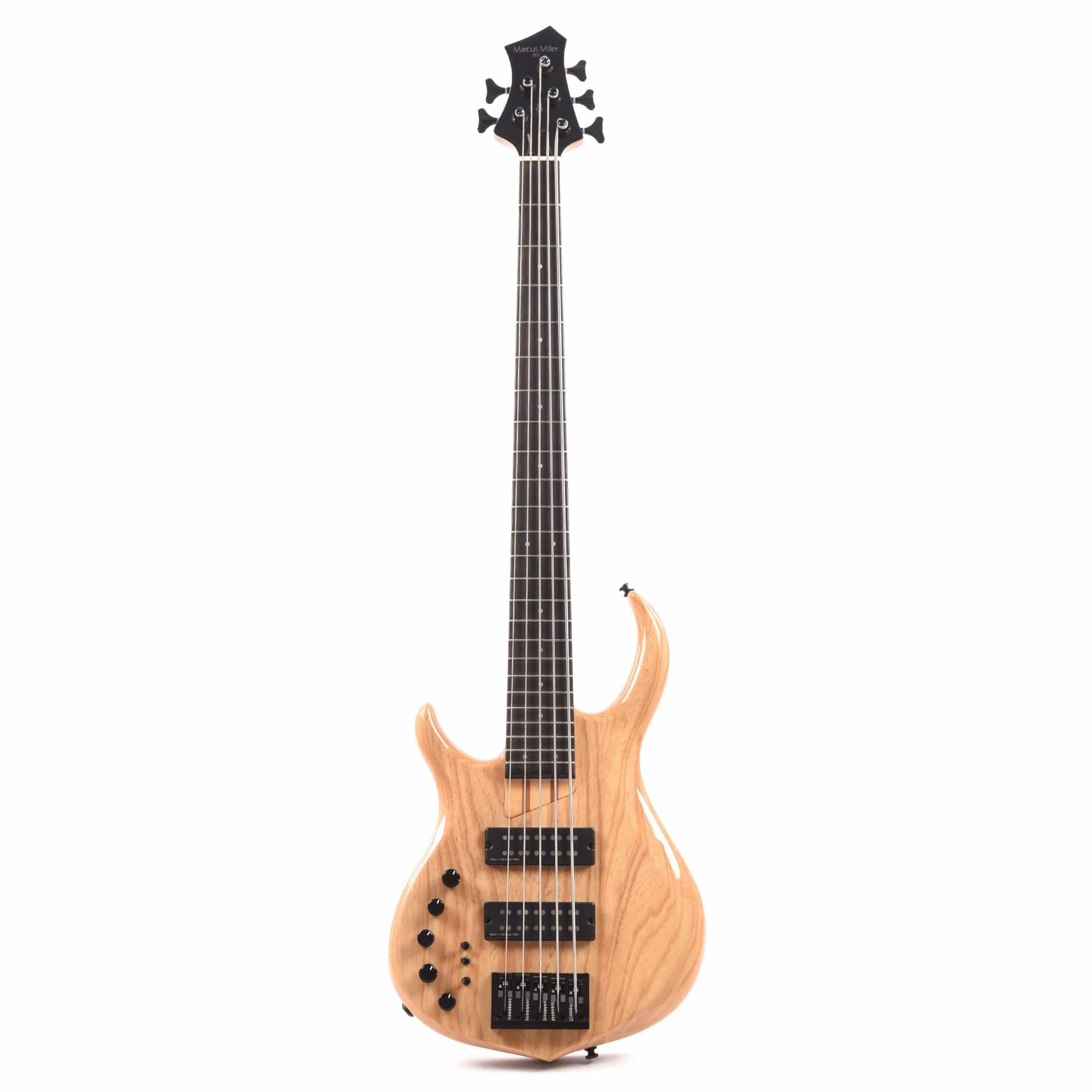 Sire Marcus Miller M5 Swamp Ash 5-String LEFTY Natural Satin (2nd Gen ...