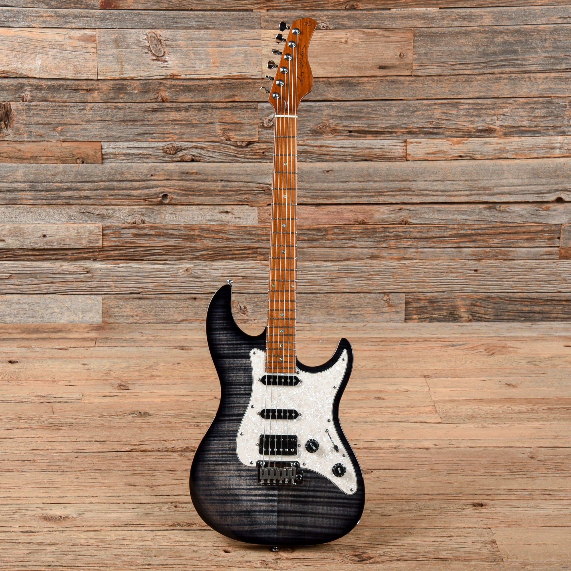 Sire Larry Carlton S7-FM Electric Transparent Black – Chicago Music ...