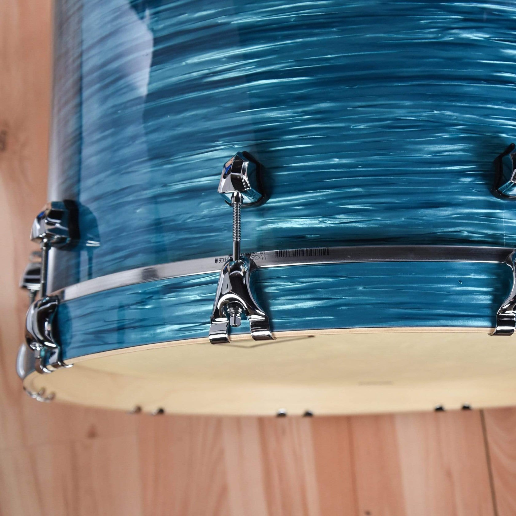 SJC 12/16/22 3pc. Providence Series Drum Kit Turquoise Ripple w/Chrome ...