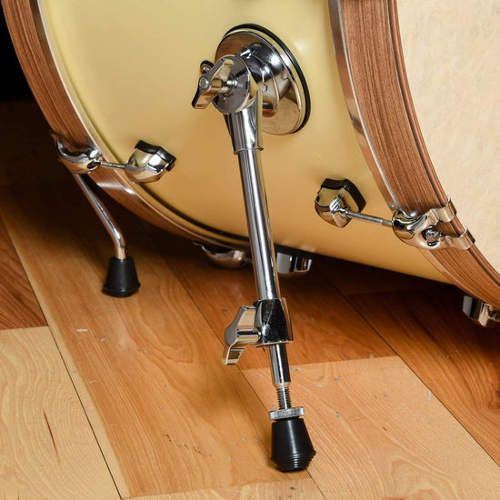 SJC 13/16/24 3pc. Heirloom Series Drum Kit Yellow Matte w/Chrome Hdw ...