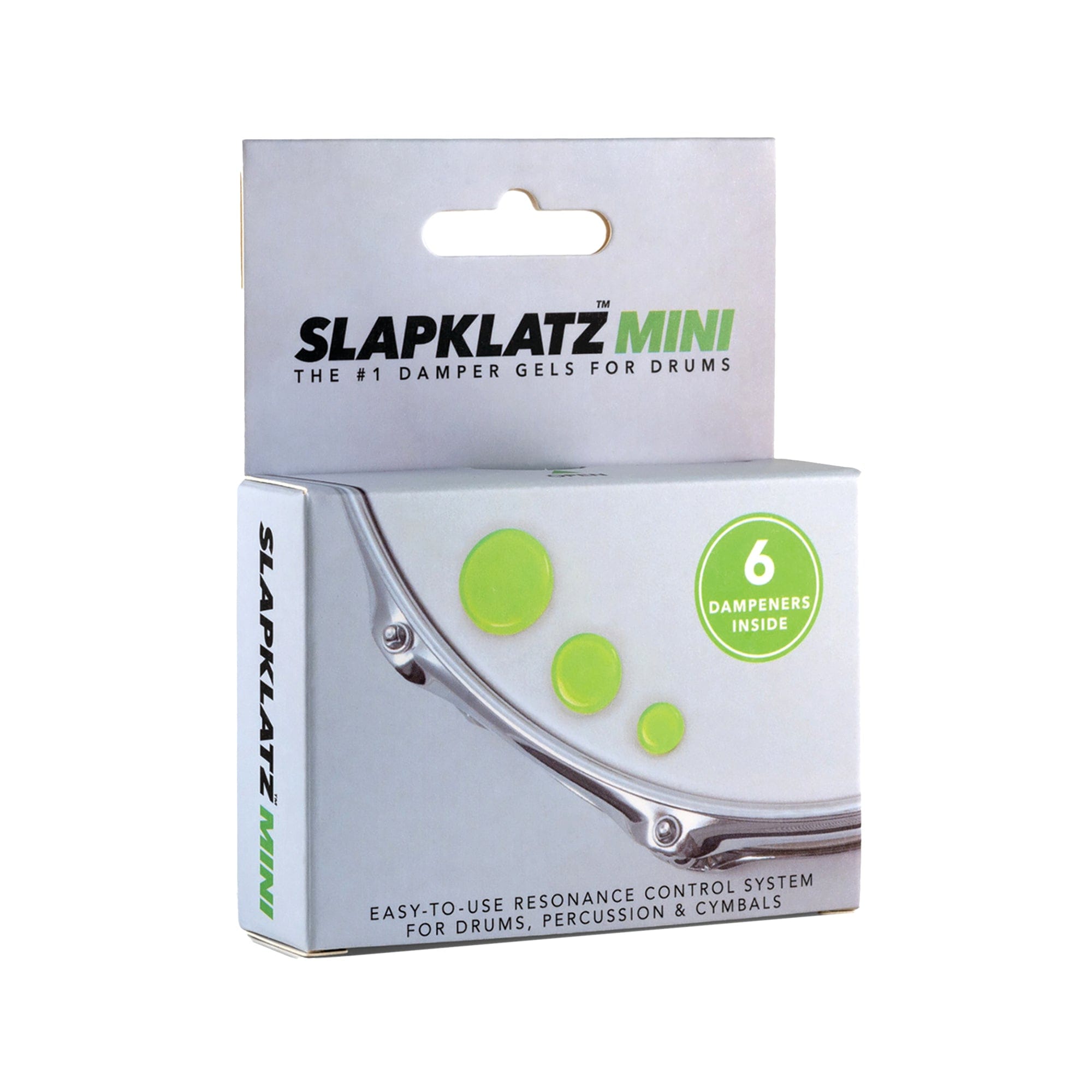 SlapKlatz Mini 6-Pack w/Case Alien Green – Chicago Music Exchange