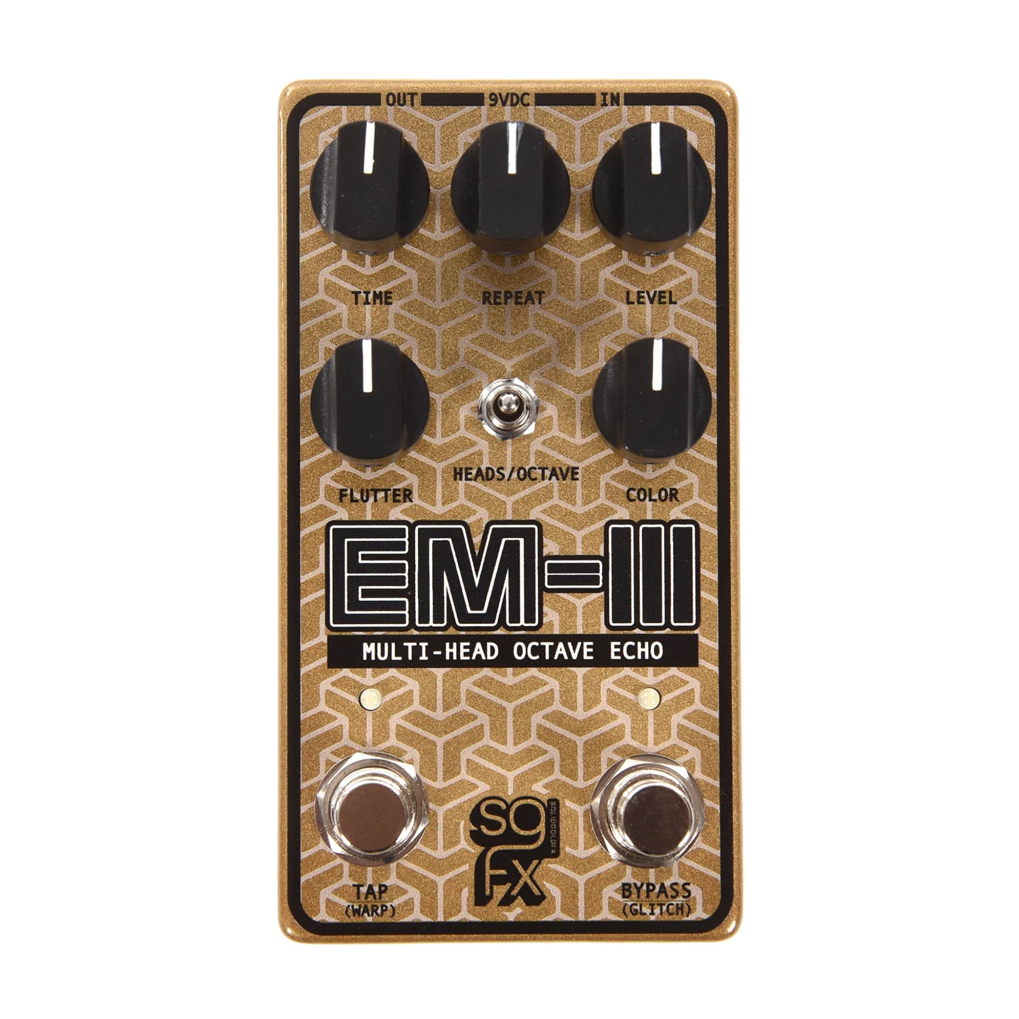 SolidGoldFX EM-III Multi-Head Octave Echo Pedal – Chicago Music Exchange