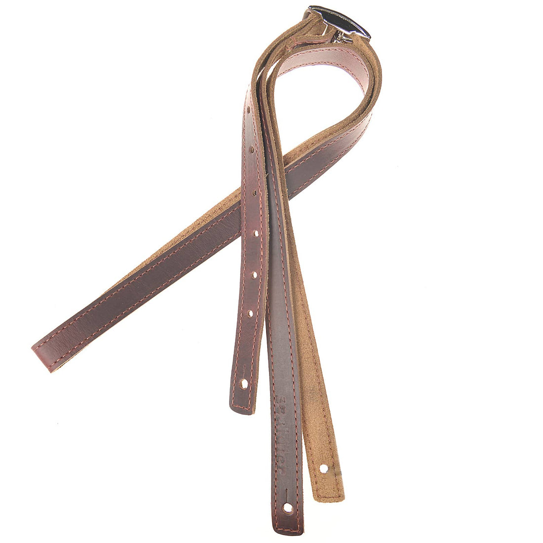 Souldier Plain Saddle Strip 1" Guitar Strap Mahogany – Chicago Music ...