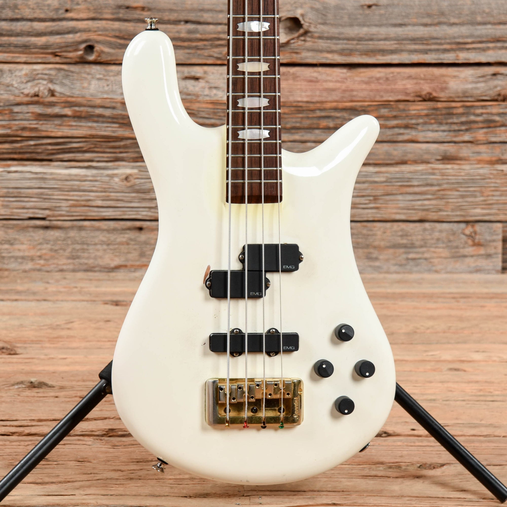 Spector Euro 4 White – Chicago Music Exchange