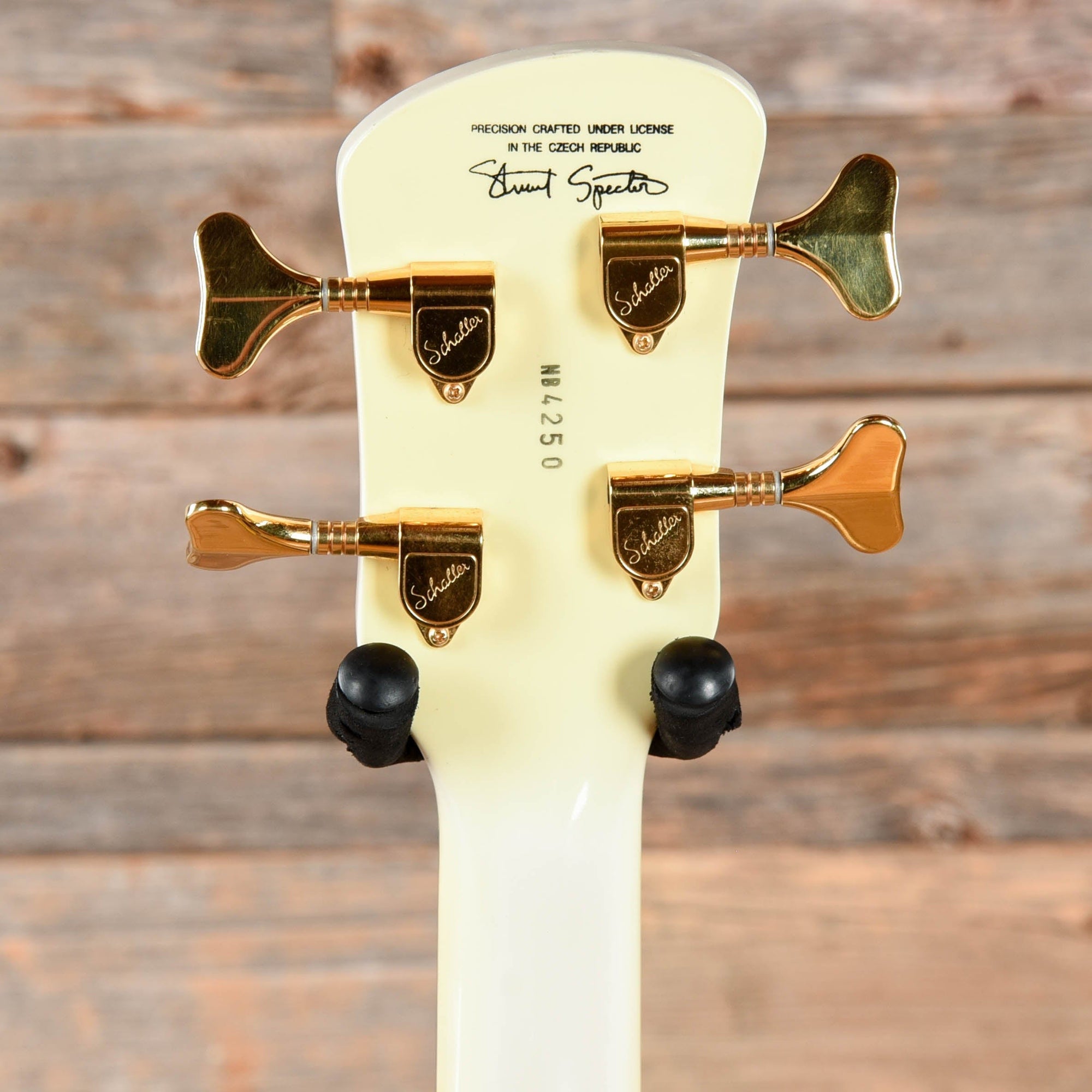 Spector Euro 4 White – Chicago Music Exchange