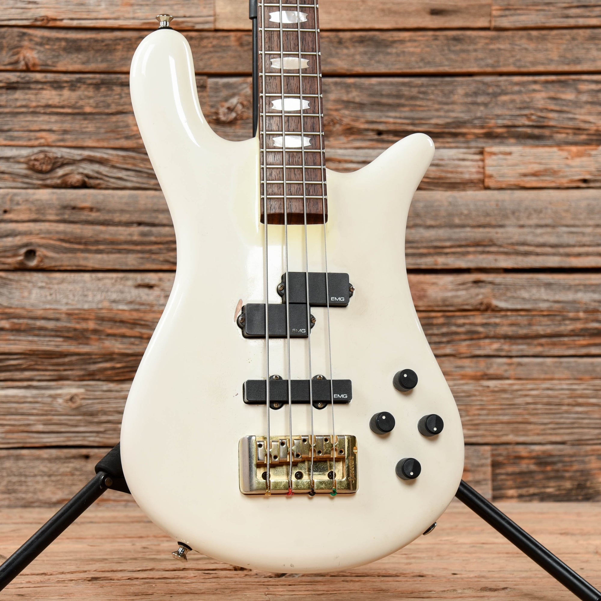 Spector Euro 4 White – Chicago Music Exchange