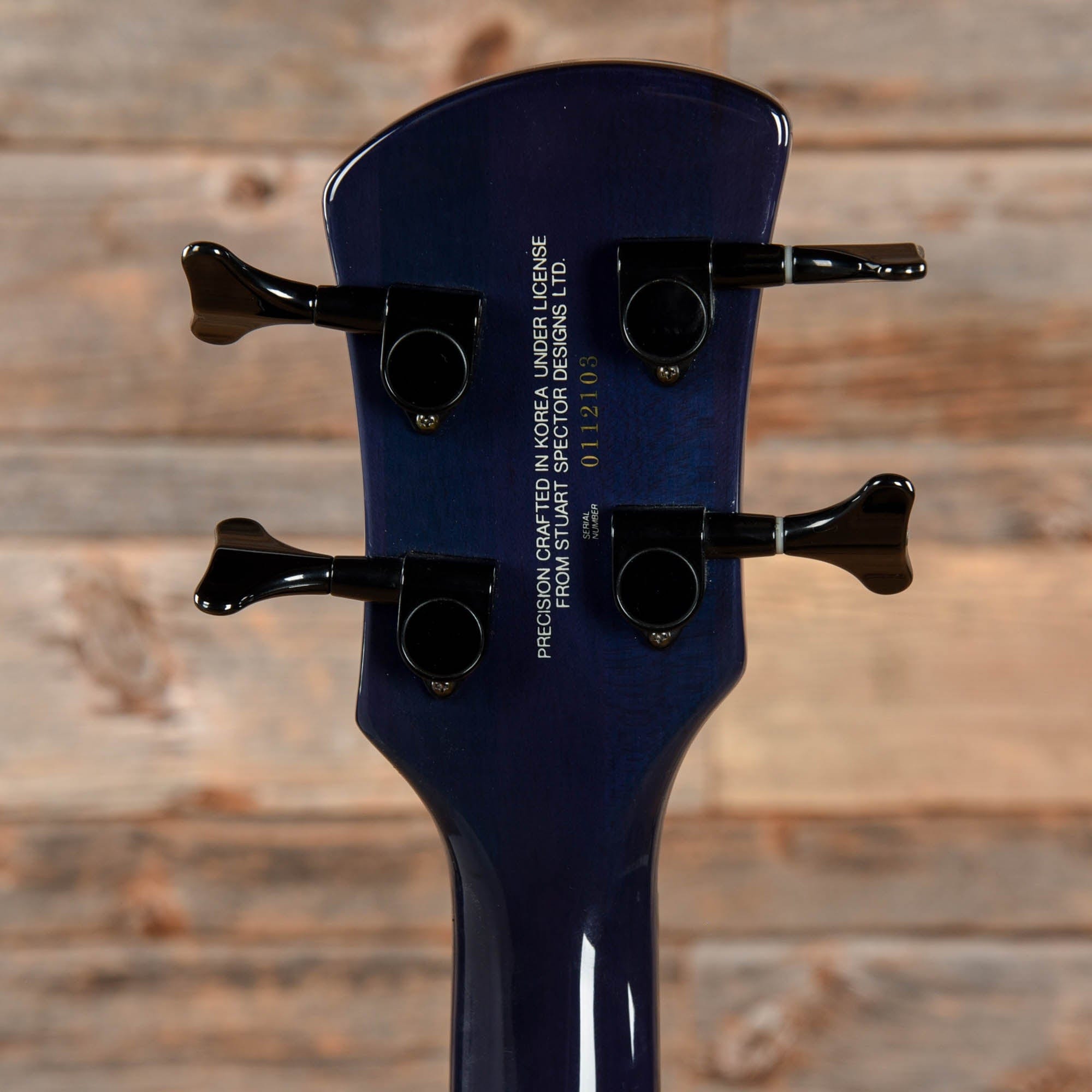 Spector NS2000 Transparent Blue 2001 – Chicago Music Exchange