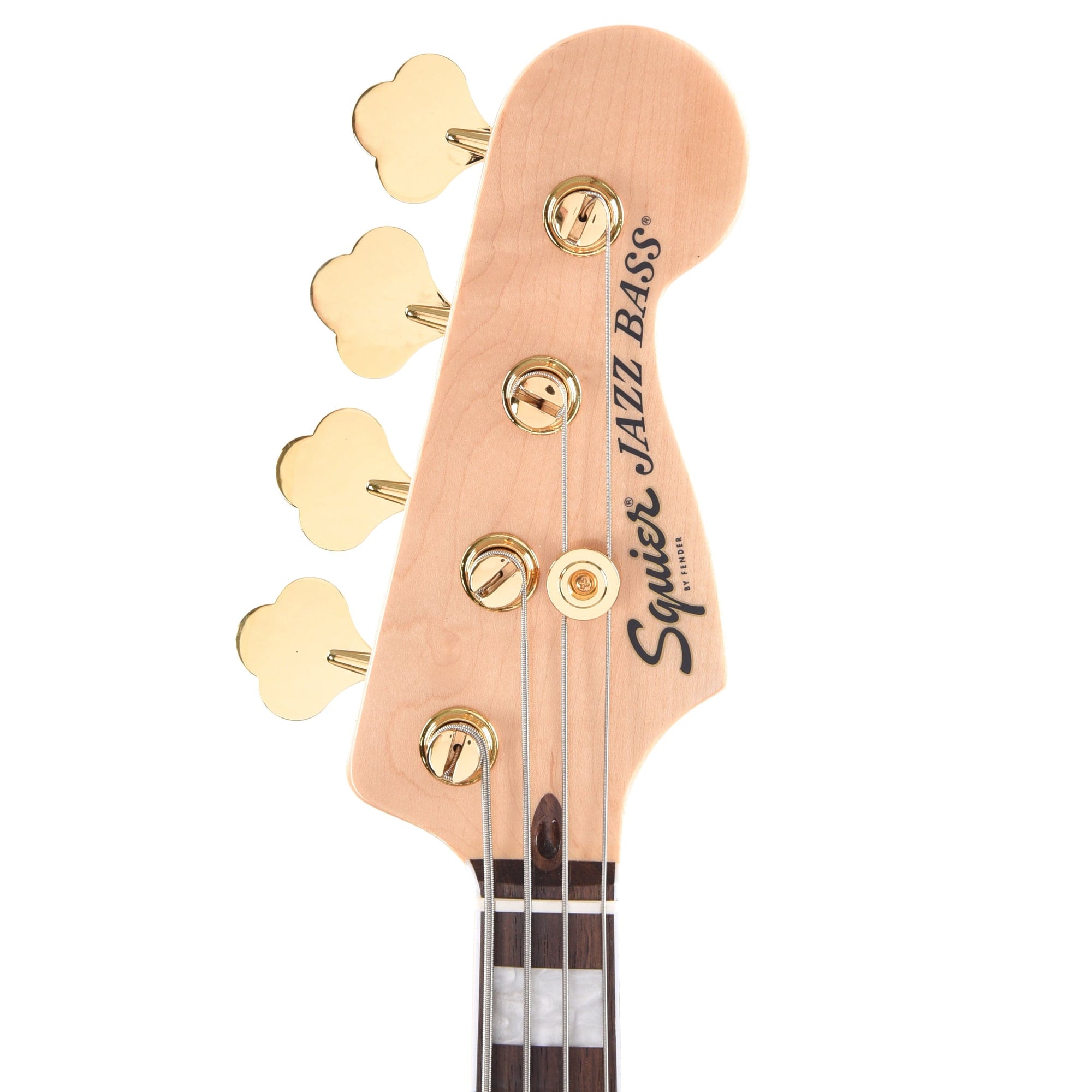 Squier 40th Anniversary Gold Edition Jazz Bass Ruby Red Metallic w/Gol ...