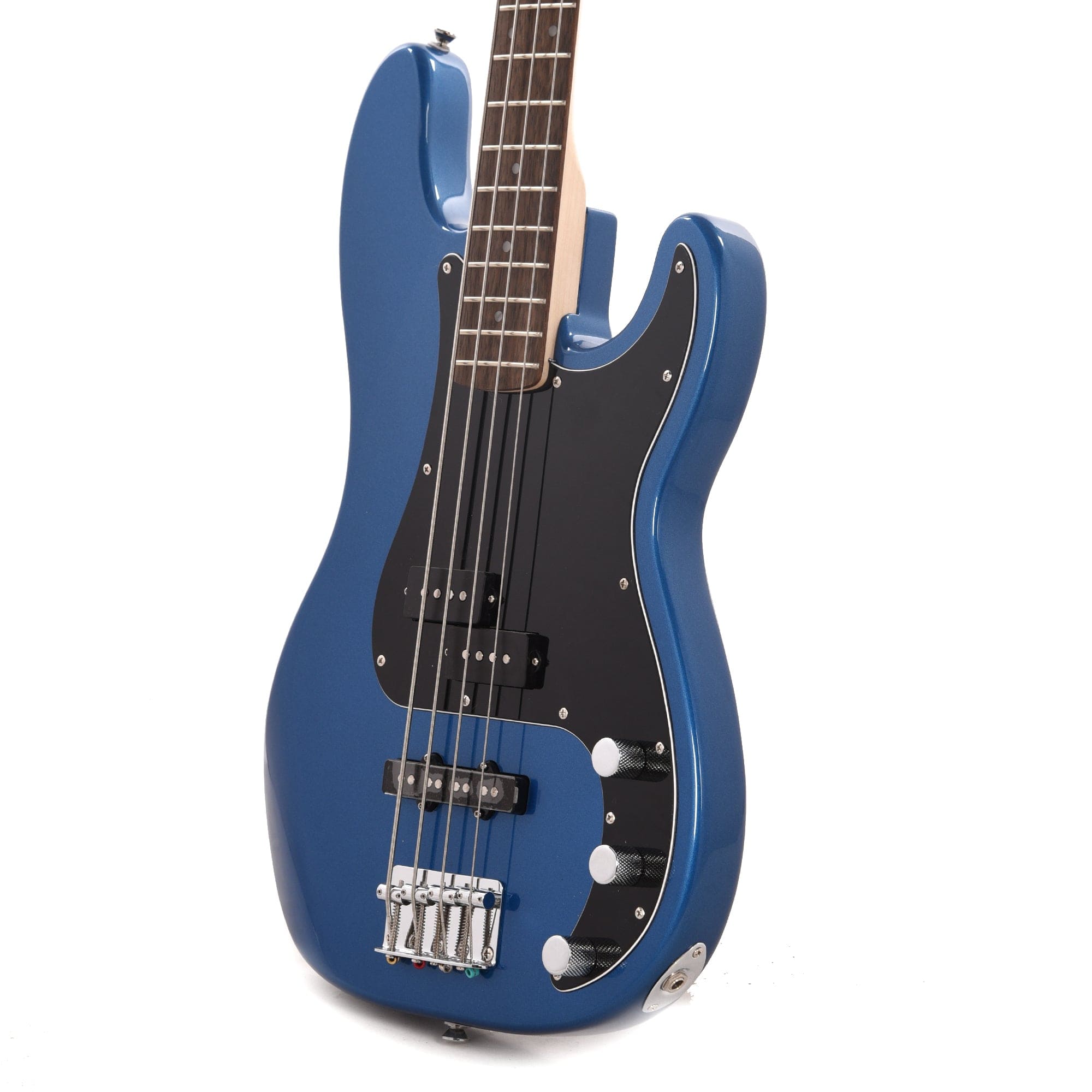 Squier Affinity Precision Bass PJ Lake Placid Blue – Chicago Music Exchange