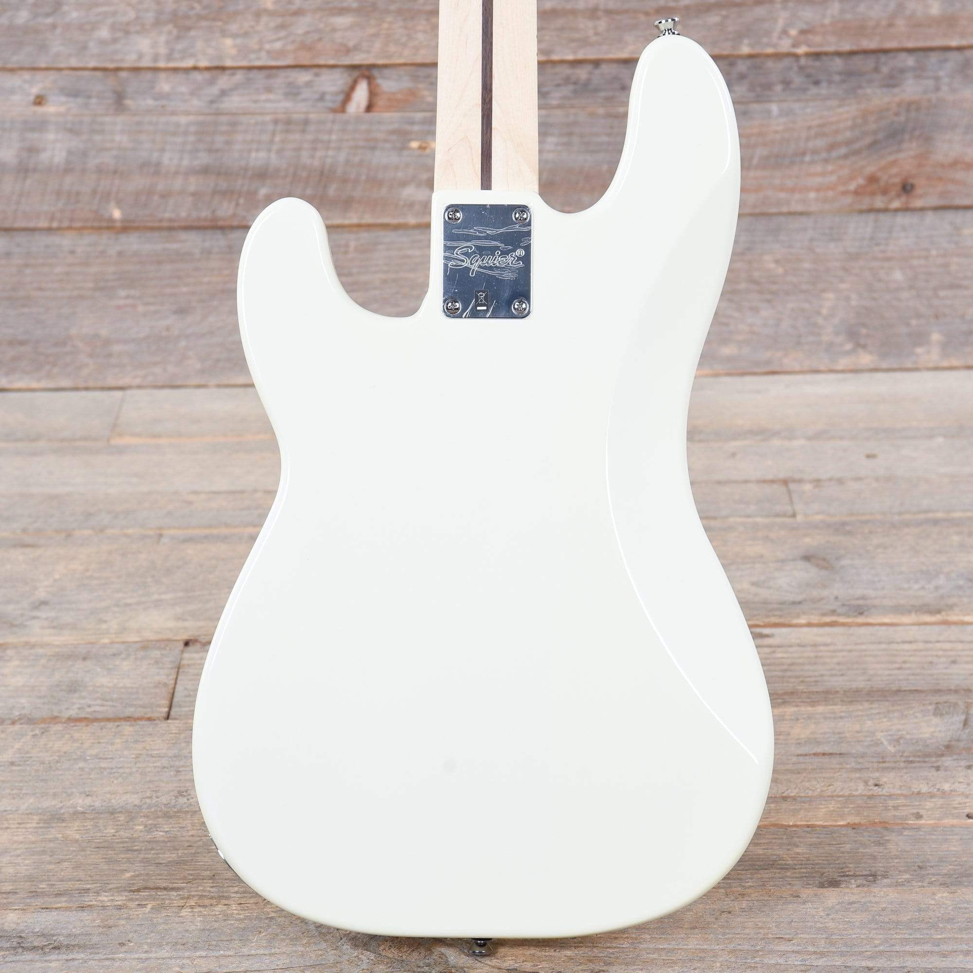 Squier Affinity Precision Bass PJ Olympic White – Chicago Music Exchange