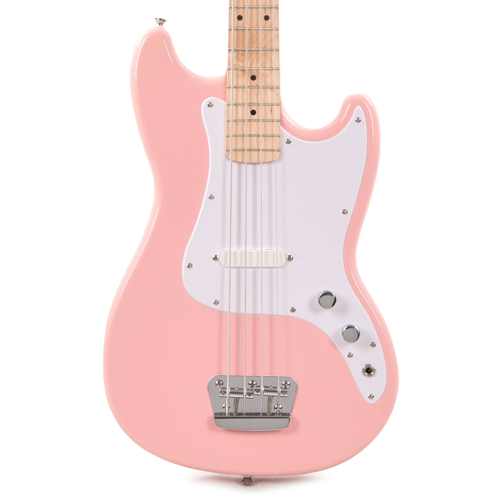 Squier Bronco Bass Shell Pink – Chicago Music Exchange
