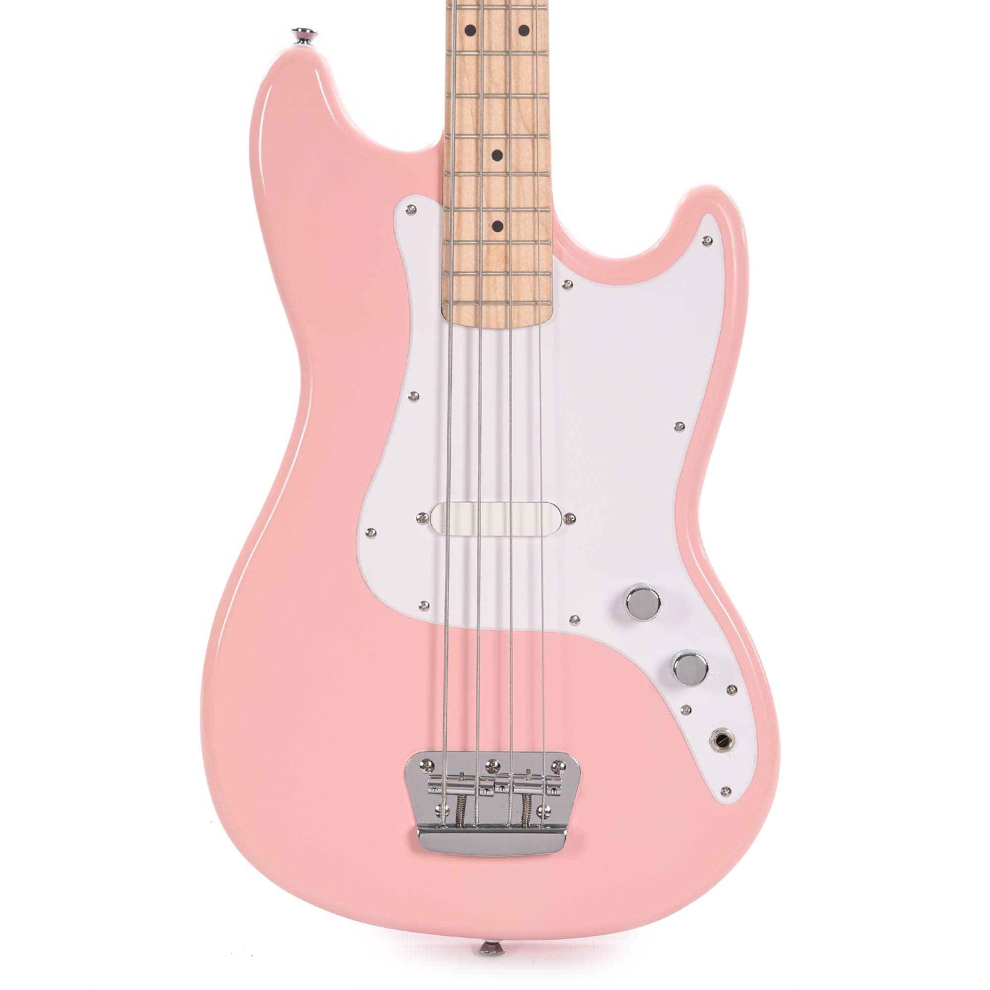 Squier Bronco Bass Shell Pink – Chicago Music Exchange