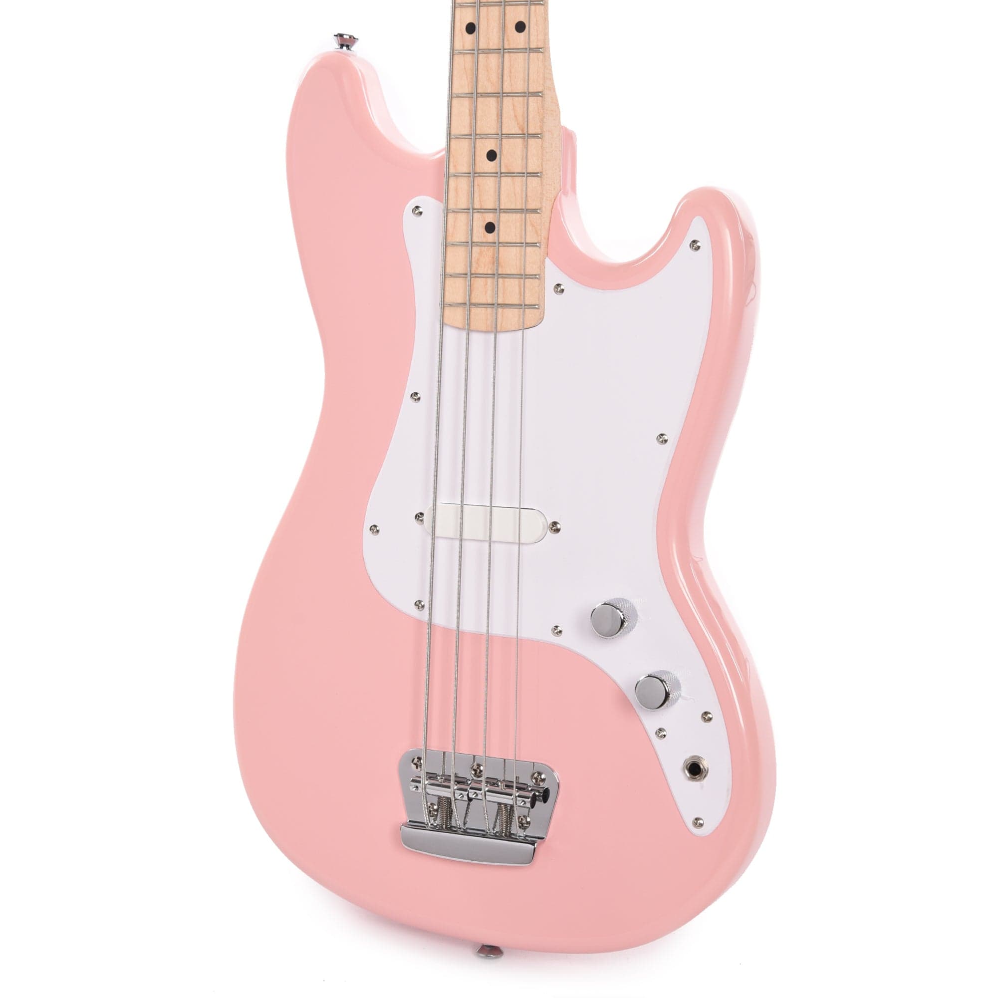 Squier Bronco Bass Shell Pink – Chicago Music Exchange