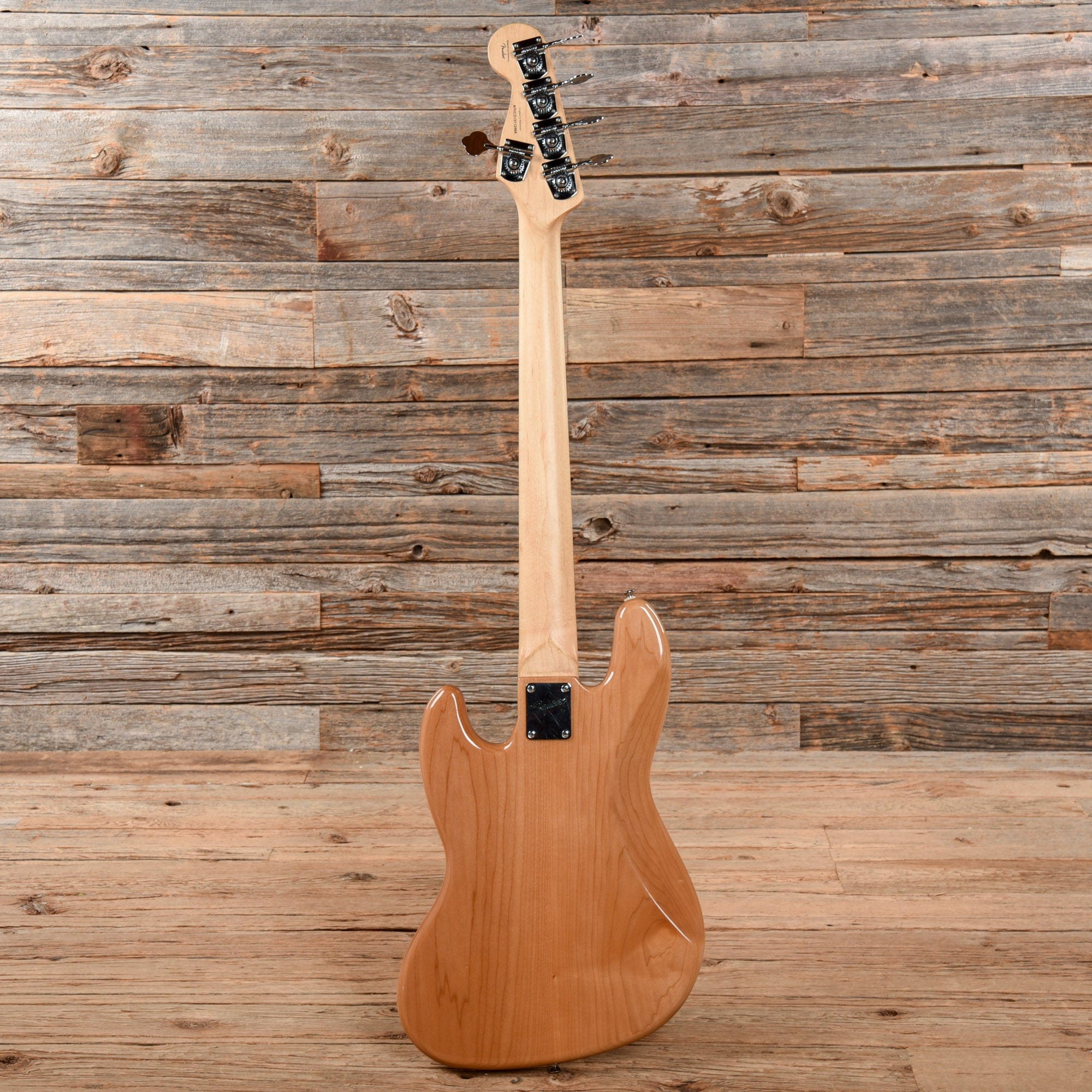 Squier Vintage Modified Jazz Bass V Natural 2013 – Chicago Music Exchange