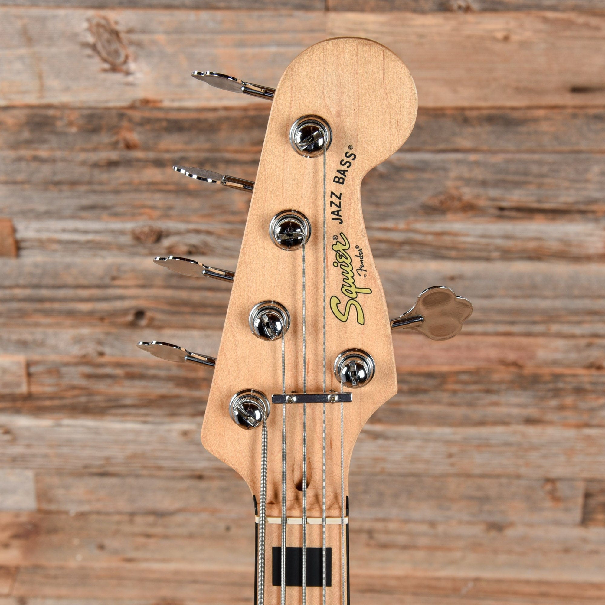 Squier Vintage Modified Jazz Bass V Natural 2013 – Chicago Music Exchange
