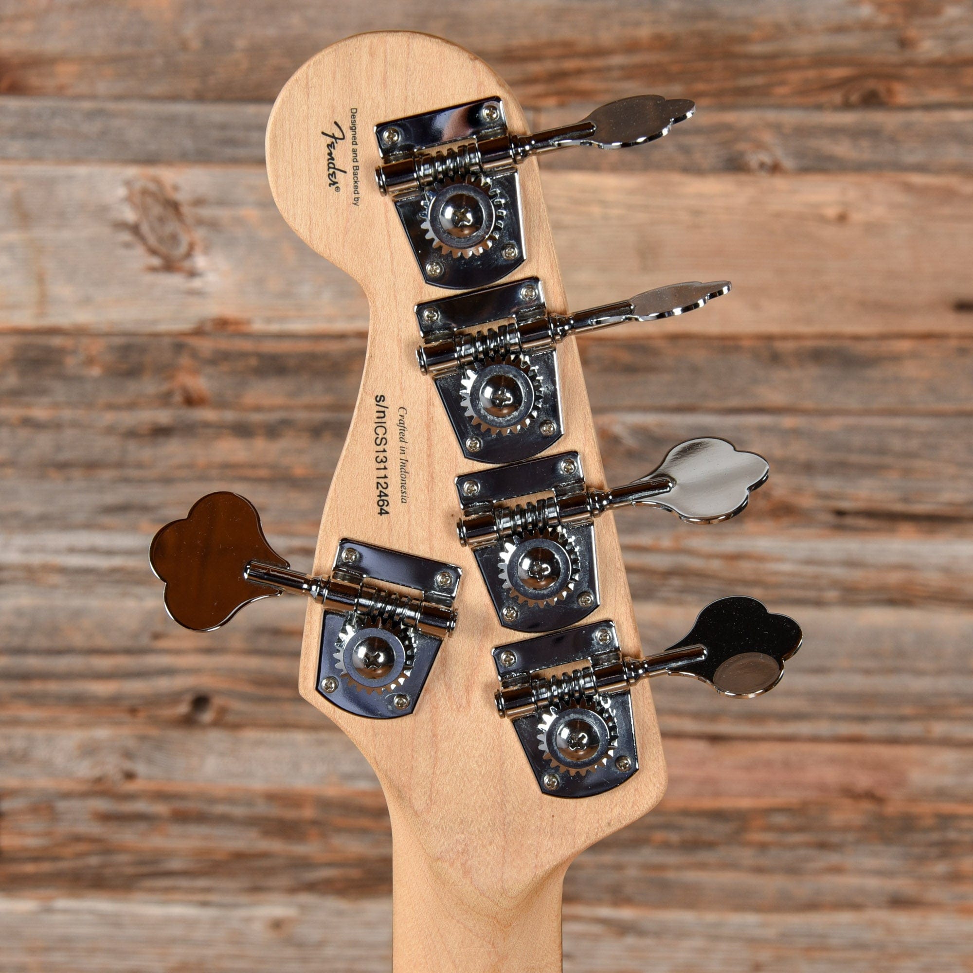 Squier Vintage Modified Jazz Bass V Natural 2013 – Chicago Music Exchange