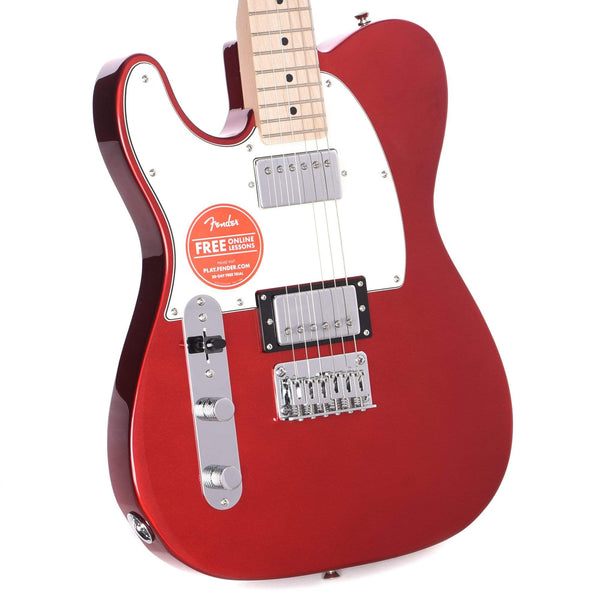 Squier Contemporary Telecaster HH Dark Metallic Red LEFTY – Chicago ...